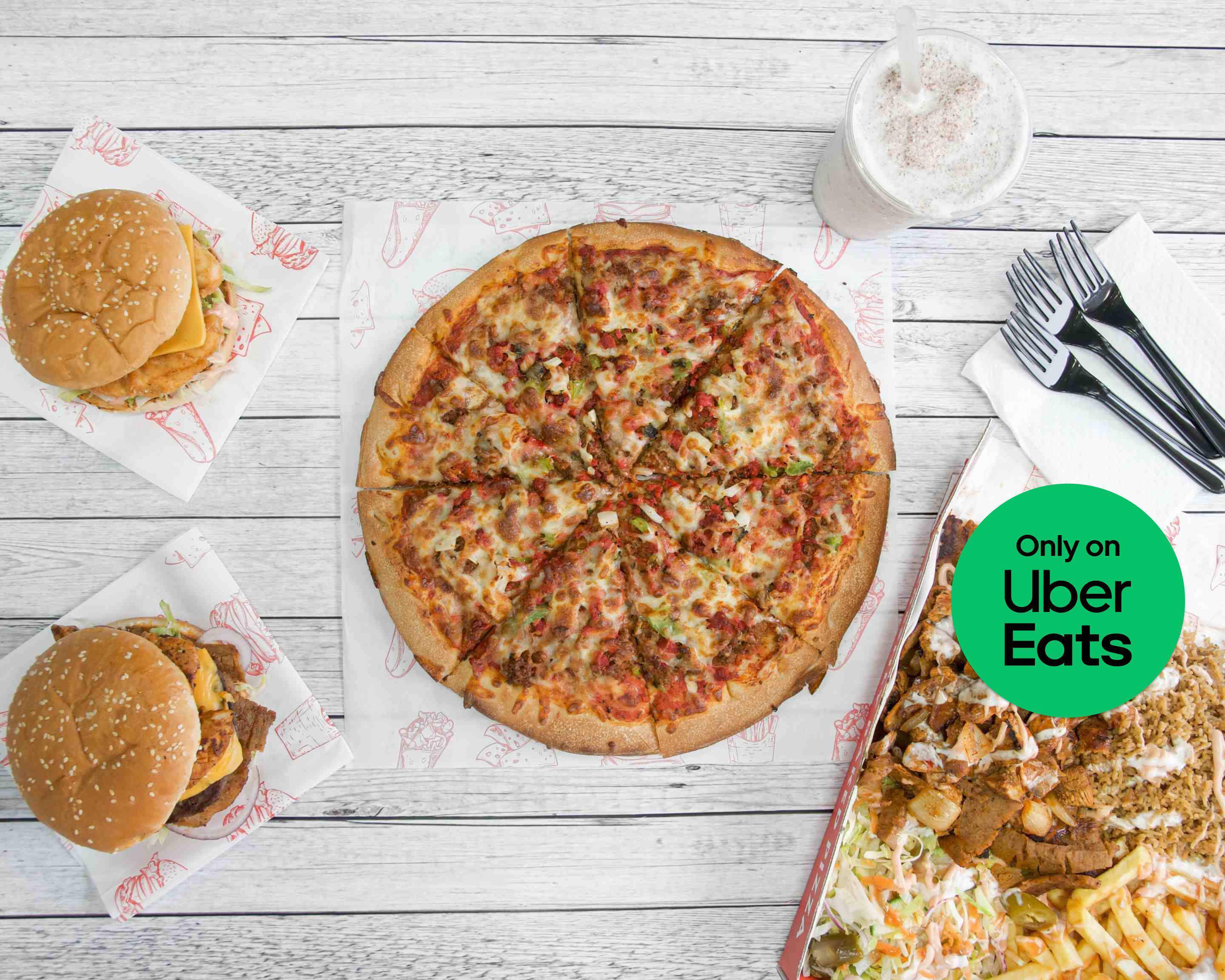 Golden Pizza Menu & Prices - Dewsbury Delivery - Order with Uber Eats