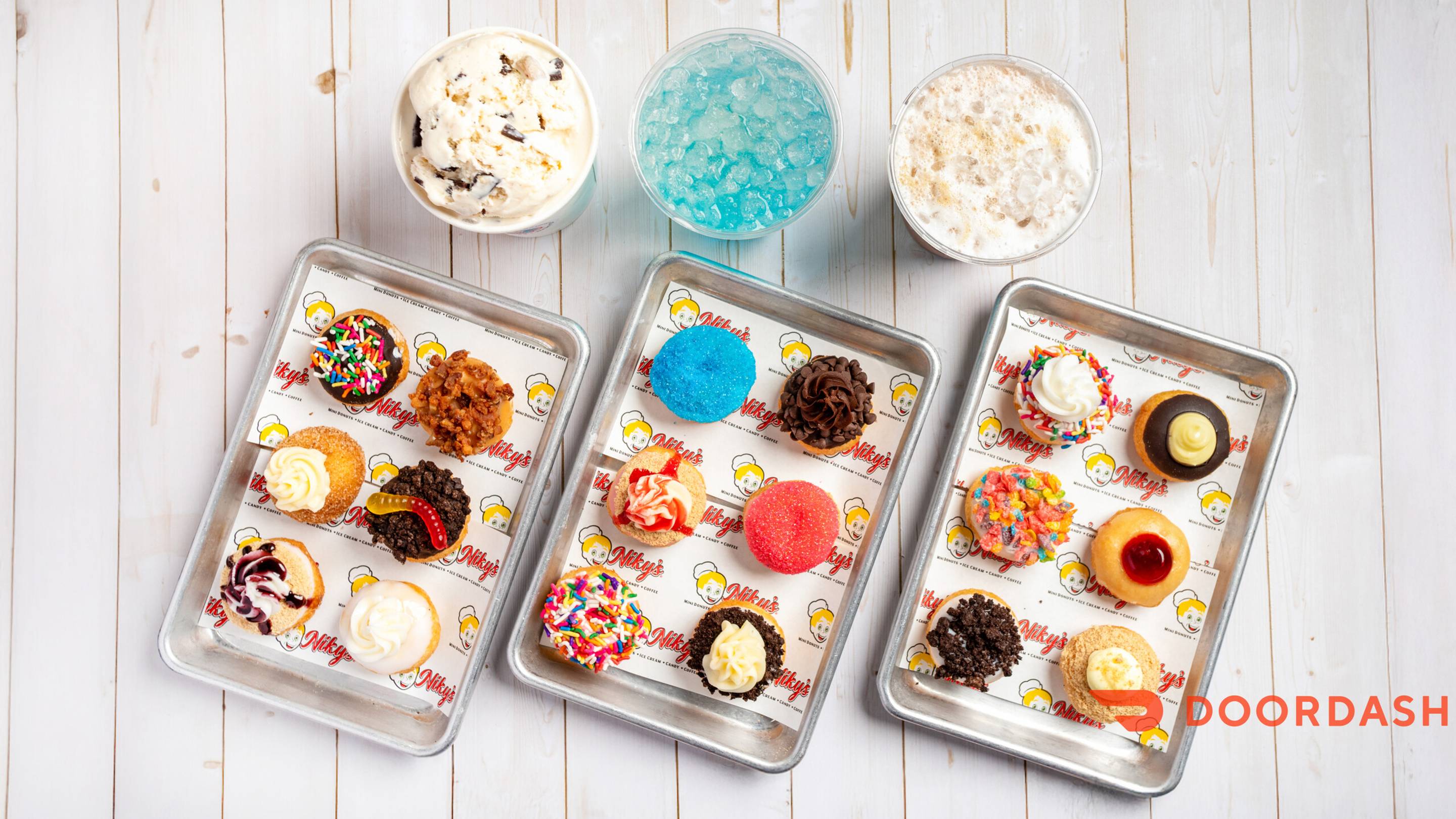 Niky's Mini Donuts & Ice Cream Menu Houston • Order Niky's Mini Donuts ...