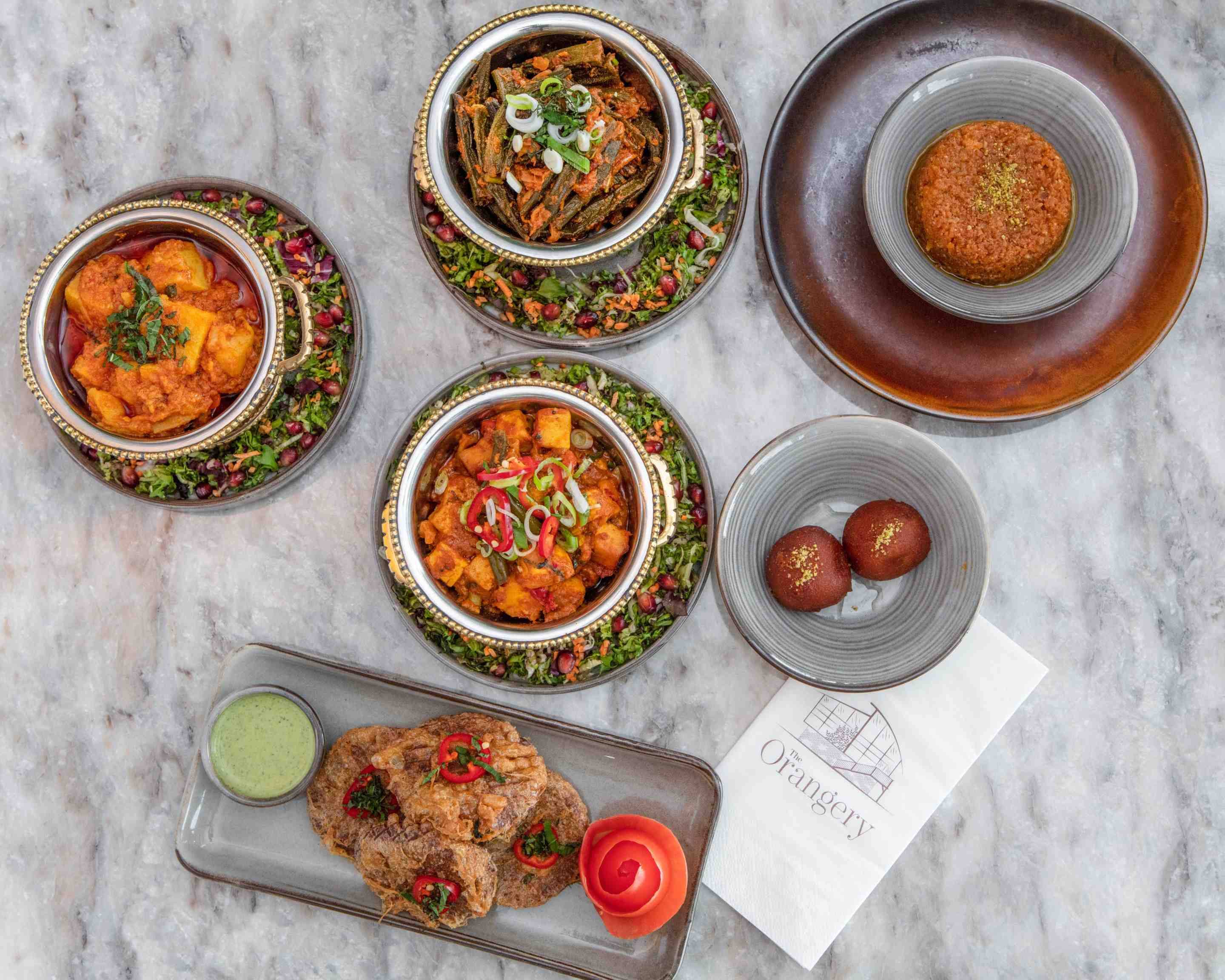 The Orangery by Sapna Menu - Takeaway in London | Delivery Menu ...
