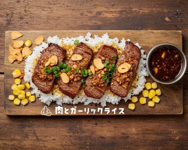 肉とガーリックライス meat&garlic riceの出前・宅配・テイクアウトメニュー | ウーバーイーツ