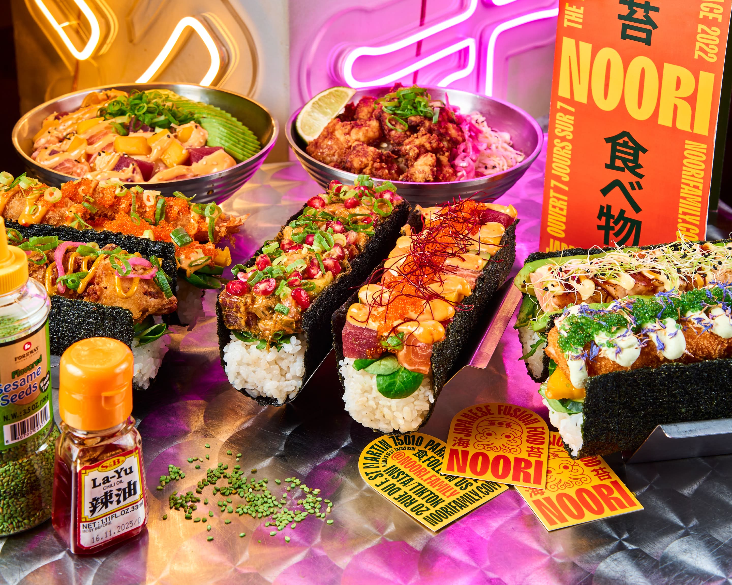NooRI 🌮🍣 menu, offres et prix - Livraison à Paris - Uber Eats