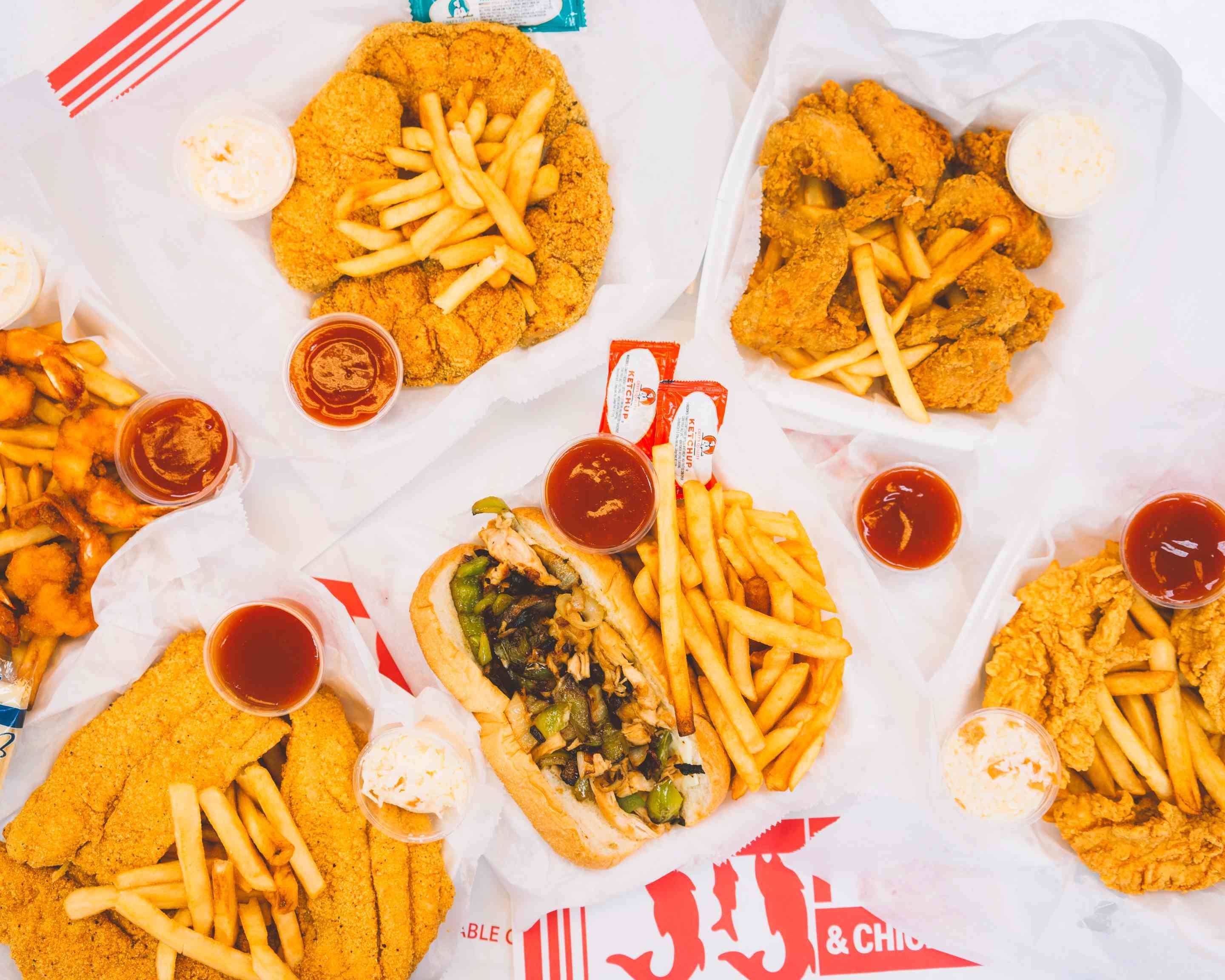 Order JJ Fish and Chicken (47th Street) - Menu & Prices - Chicago ...