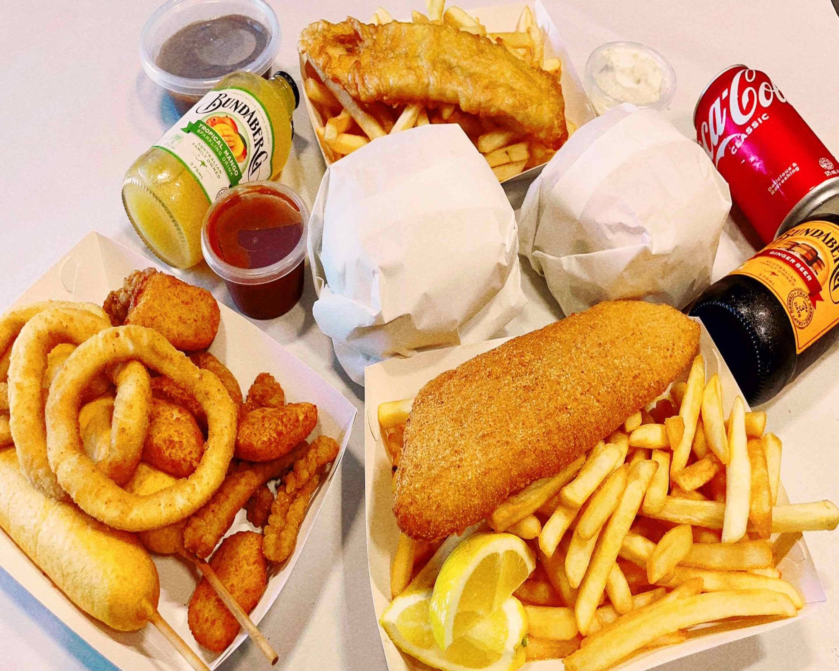 Order Crystal Waters Seafood And Takeaway | Menu & Prices | Brisbane ...