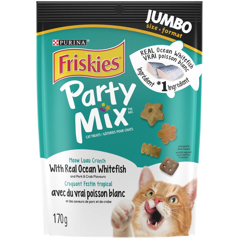 Friskies Party mix croquant festin tropical gâteries pour chats ...