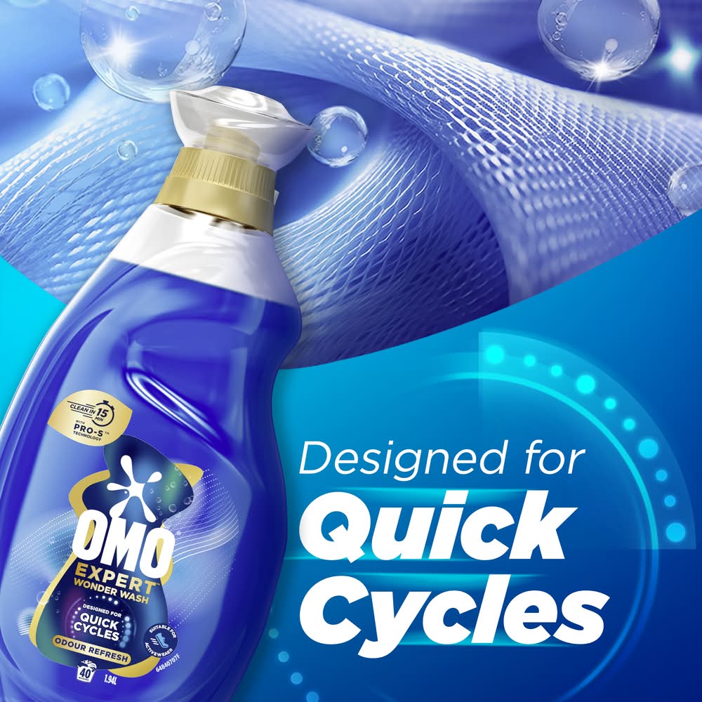 OMO Expert Wonder Wash Odour Refresh Laundry Liquid Delivery Near Me ...