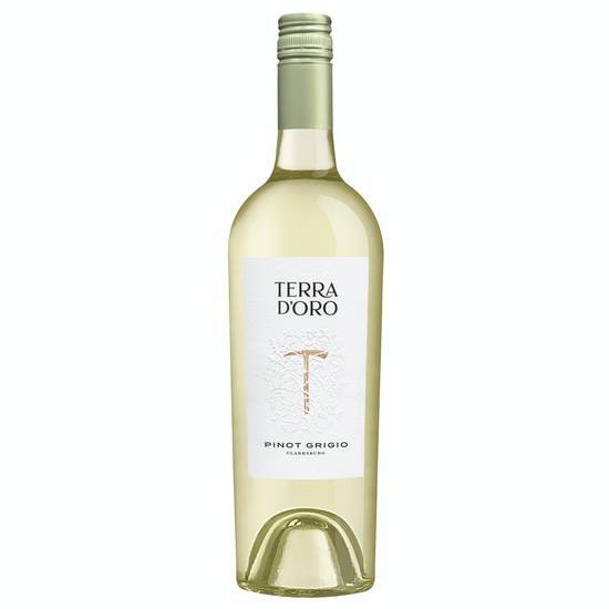 Terra D'oro Pinot Grigio White Wine, 750ml Wine Bottle (750ml bottle ...