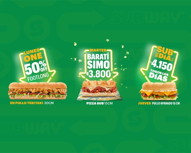 Subway Style Outlet Pudahuel menú y precios - Pide a domicilio en ...