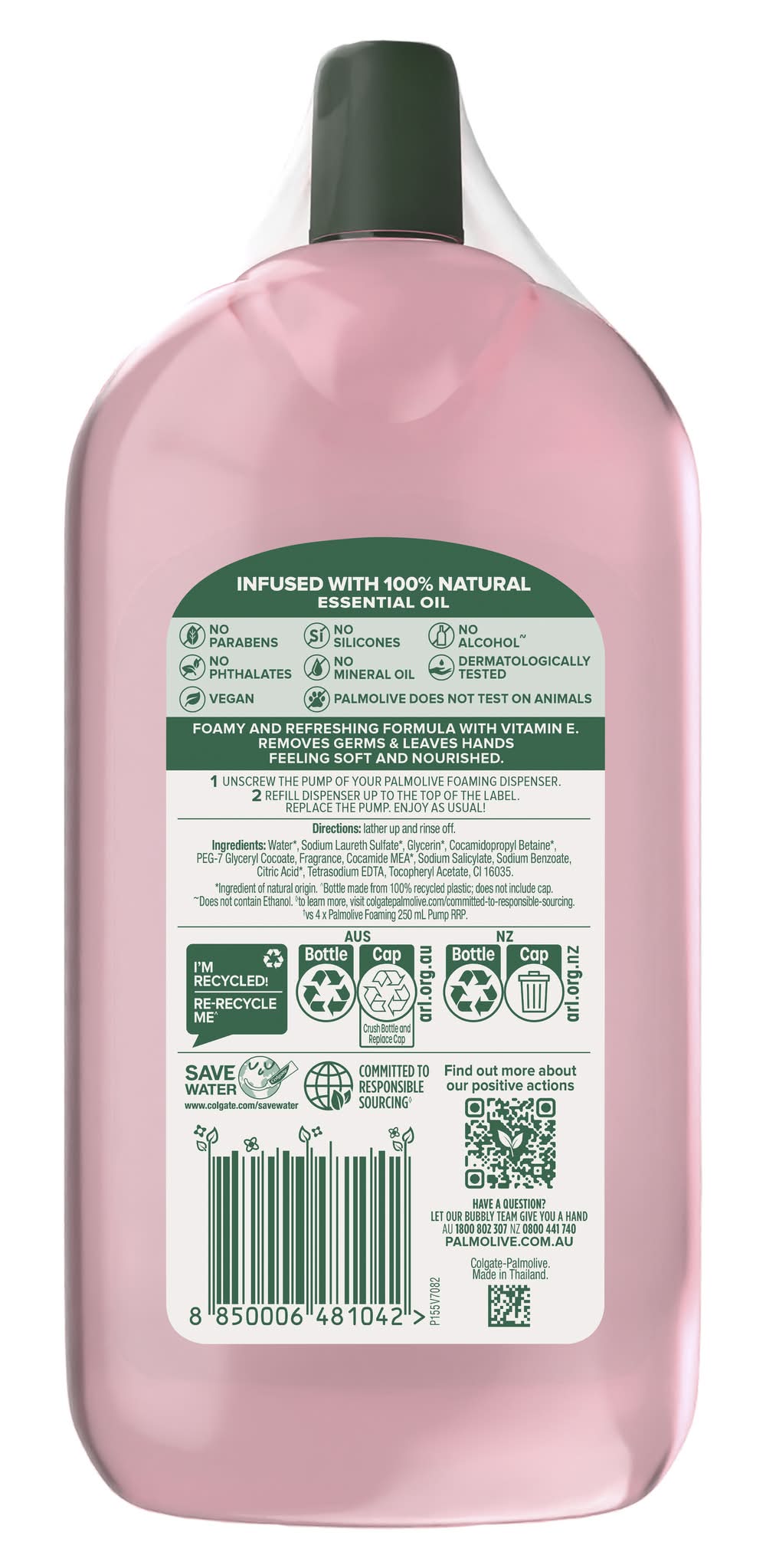 Palmolive Naturals Foaming Hand Wash Delivery Near Me | Order Online ...