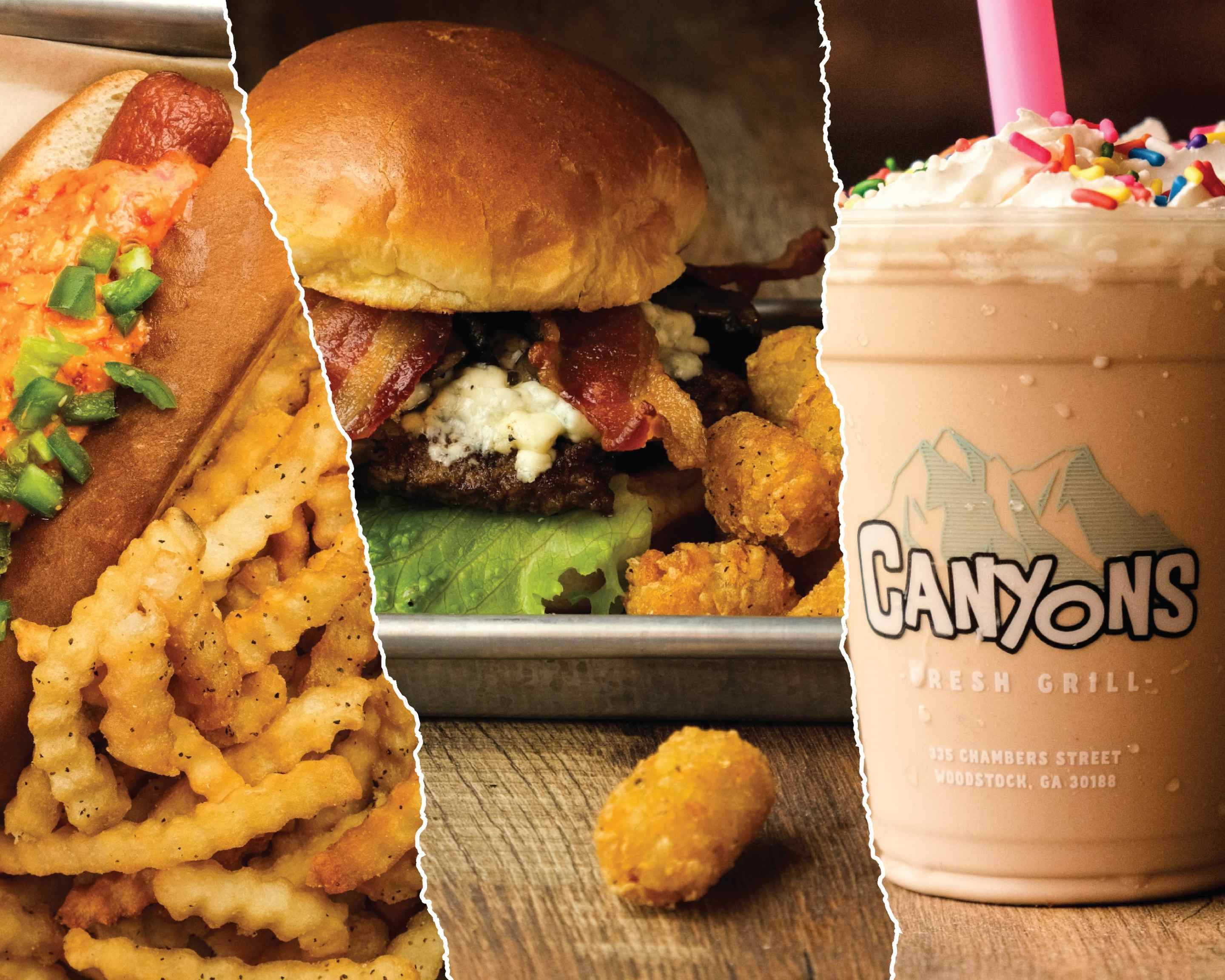 Canyons Fresh Grill (Canton) Menu Canton • Order Canyons Fresh Grill ...