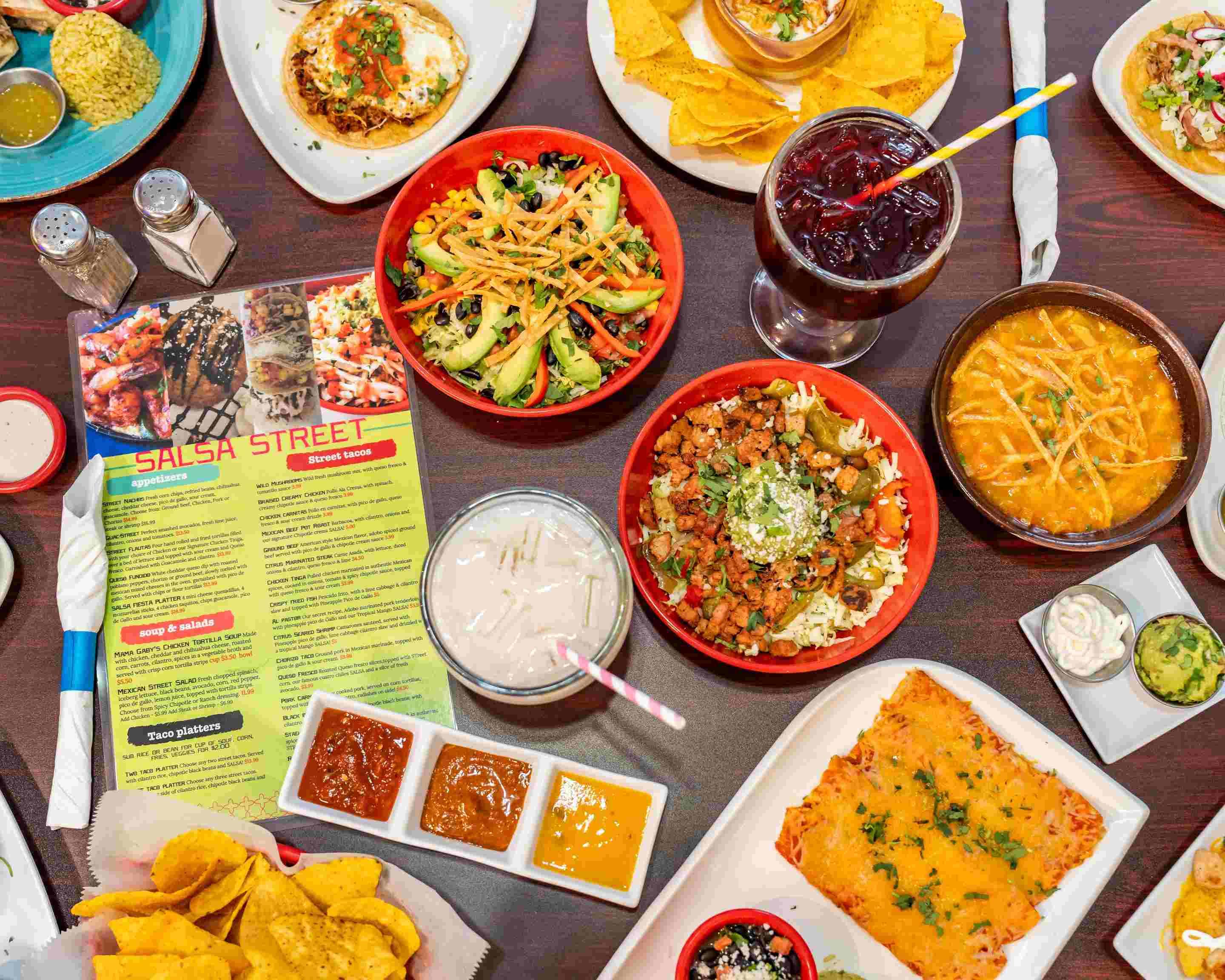 Order Salsa Street Mexican Restaurant & Cantina (Palatine) Menu ...