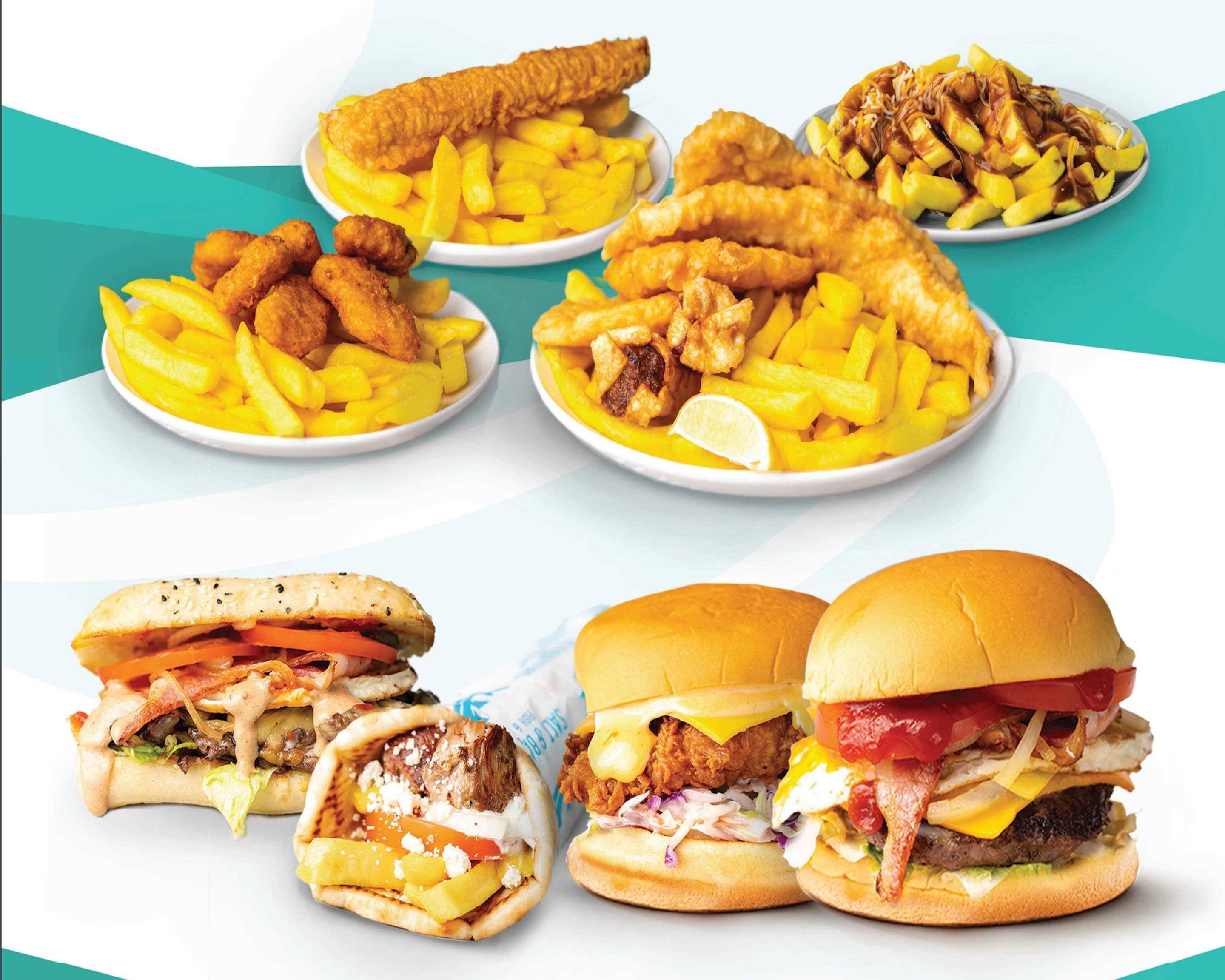 Salt & Battered Fish & Chips Menu Takeout in Geelong | Delivery Menu ...