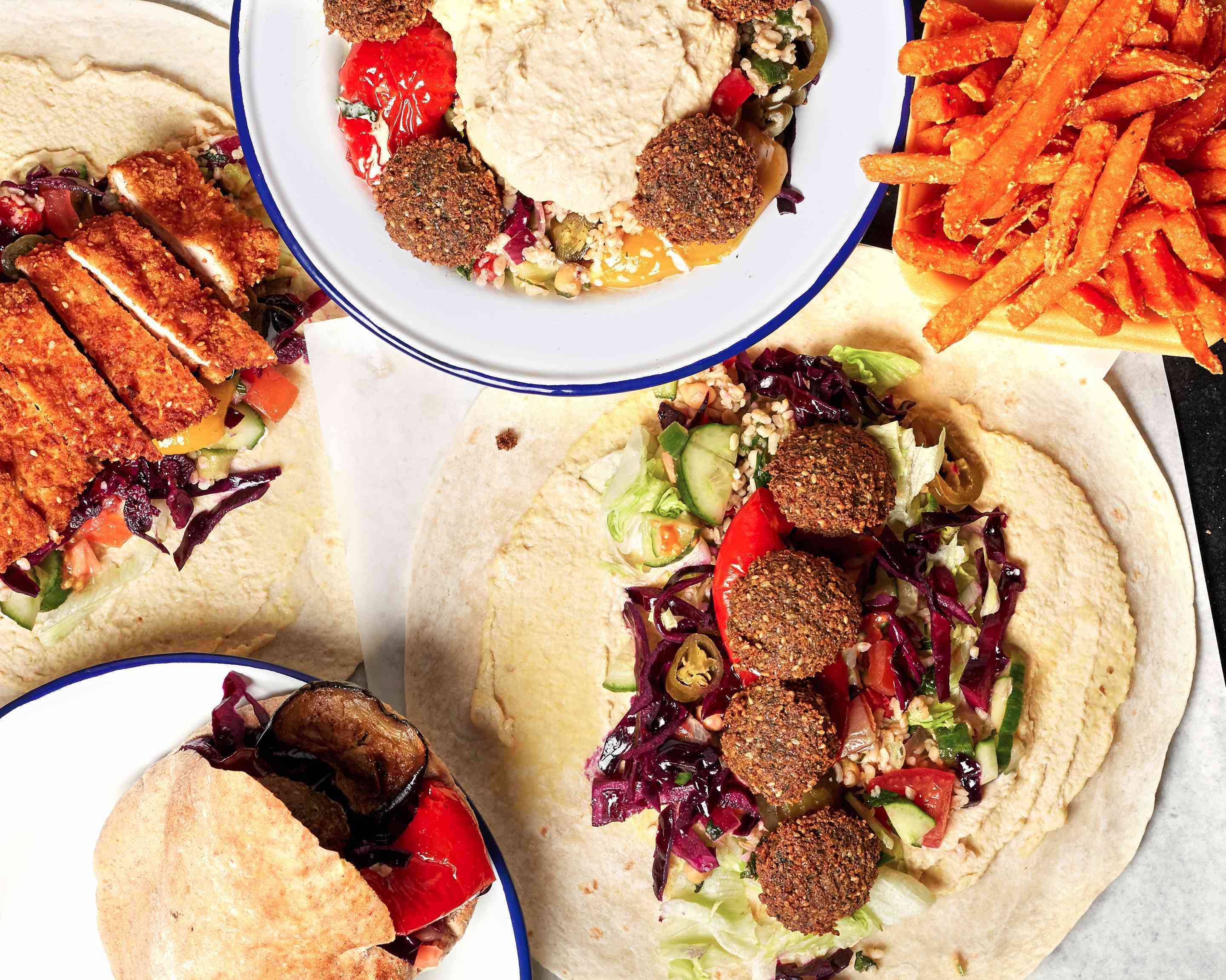 The Falafel Queen Menu Deals & Prices - London Delivery - Order with ...