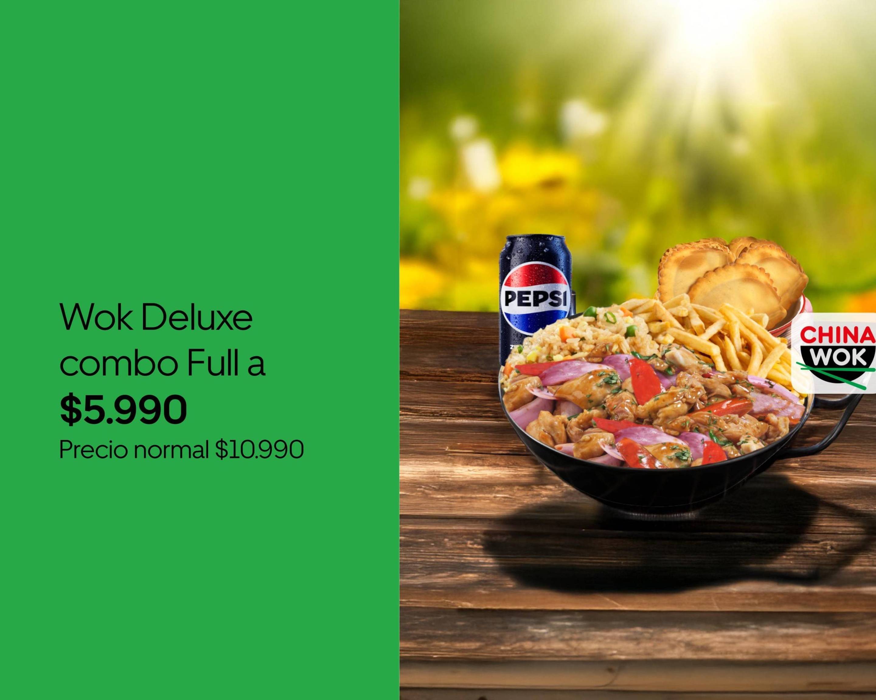 China Wok - La Fabrica Menú a Domicilio【Menú y Precios】Santiago | Uber Eats