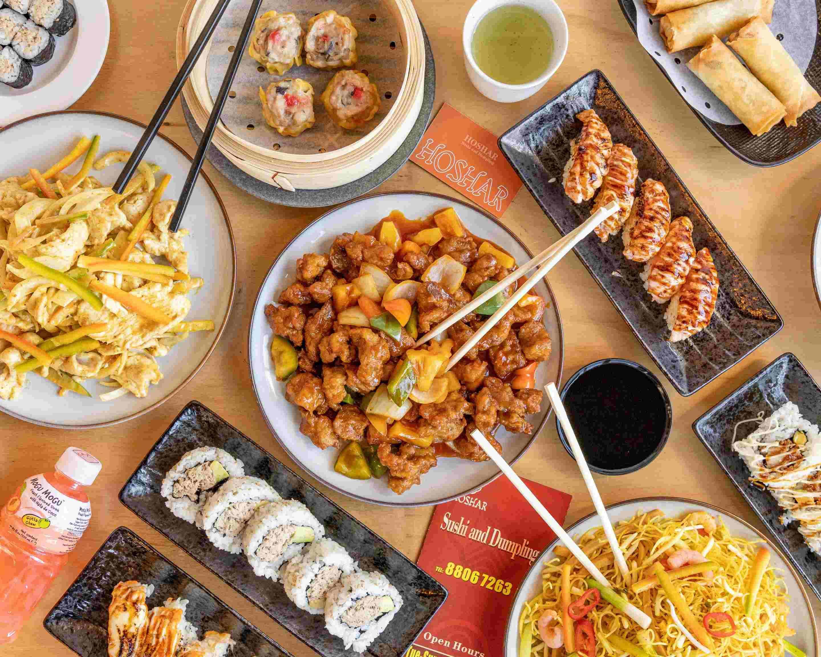 Hoshar Sushi and Dumplings (Chiswick) Menu Takeout in Sydney | Delivery ...