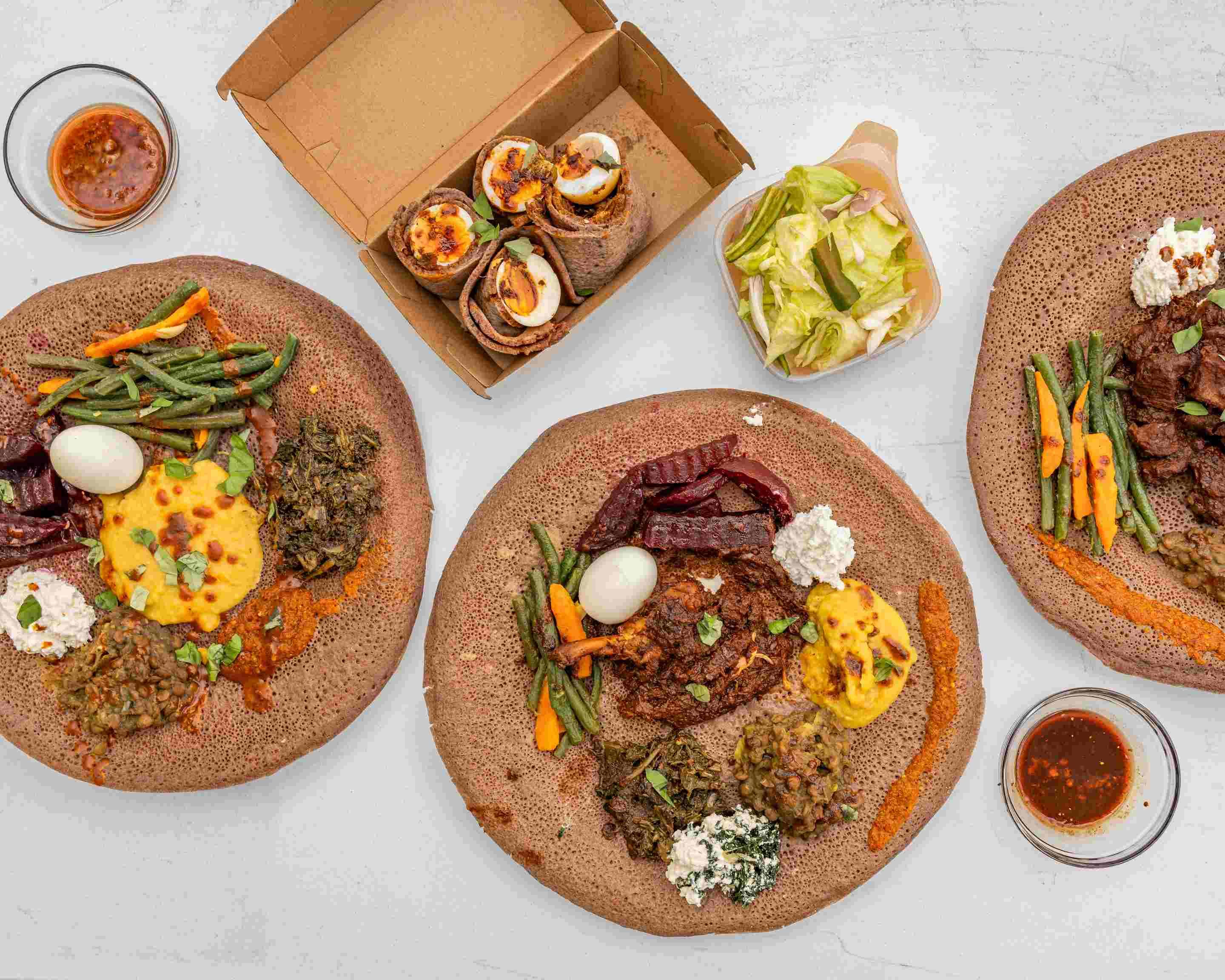 Order Queen Sheba Injera Catering | Menu & Prices | Hobart Delivery ...