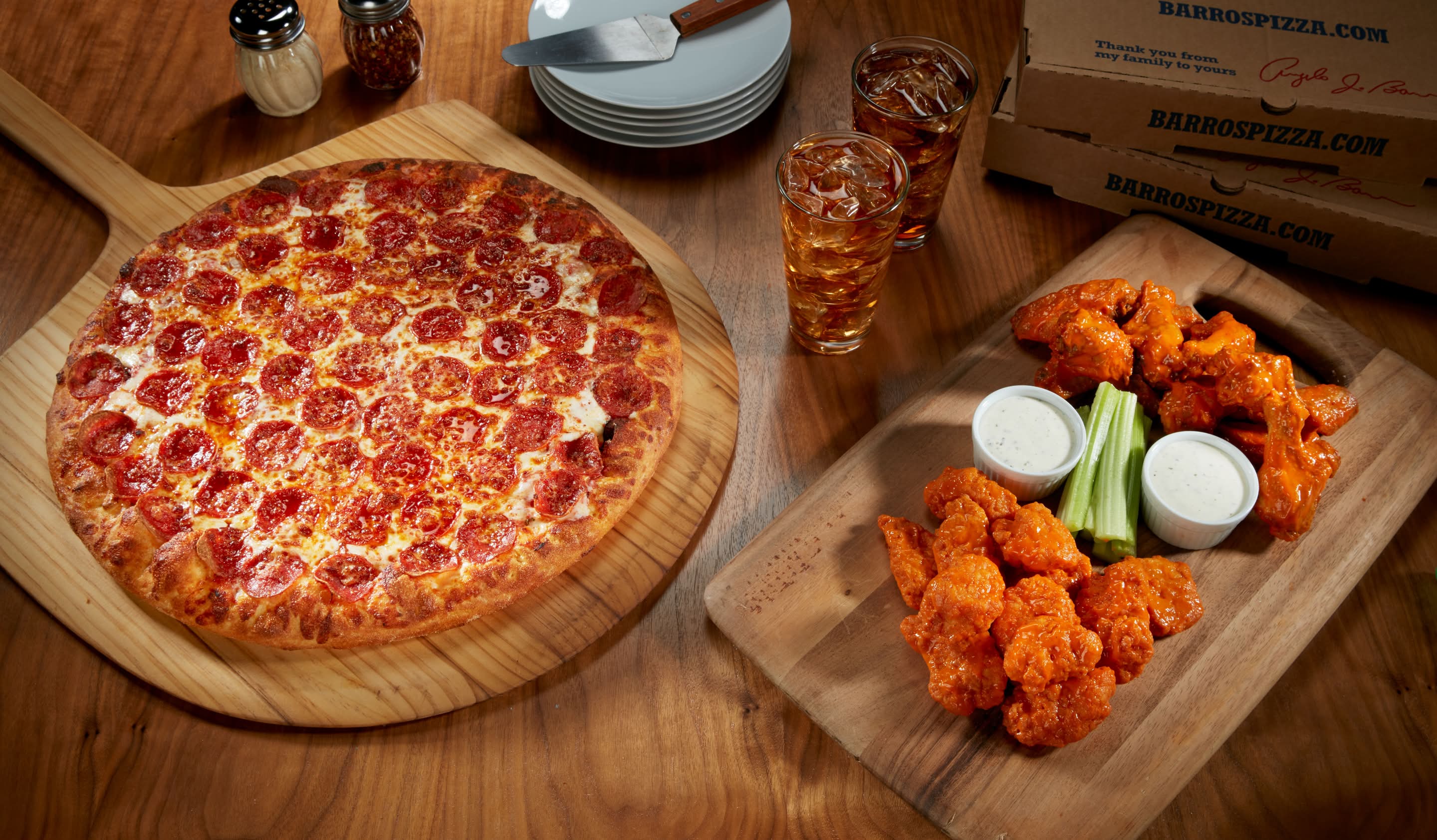 Order Barros Pizza (14850 N Frank Lloyd Wright Blvd, Scottsdale) Menu ...