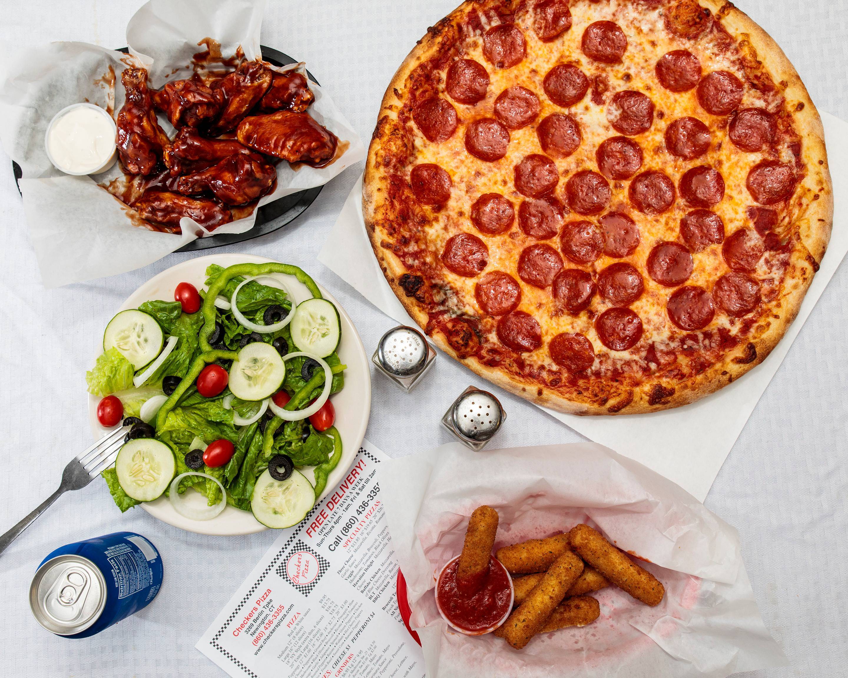 Checkers Pizza Menu Manchester • Order Checkers Pizza Delivery Online ...