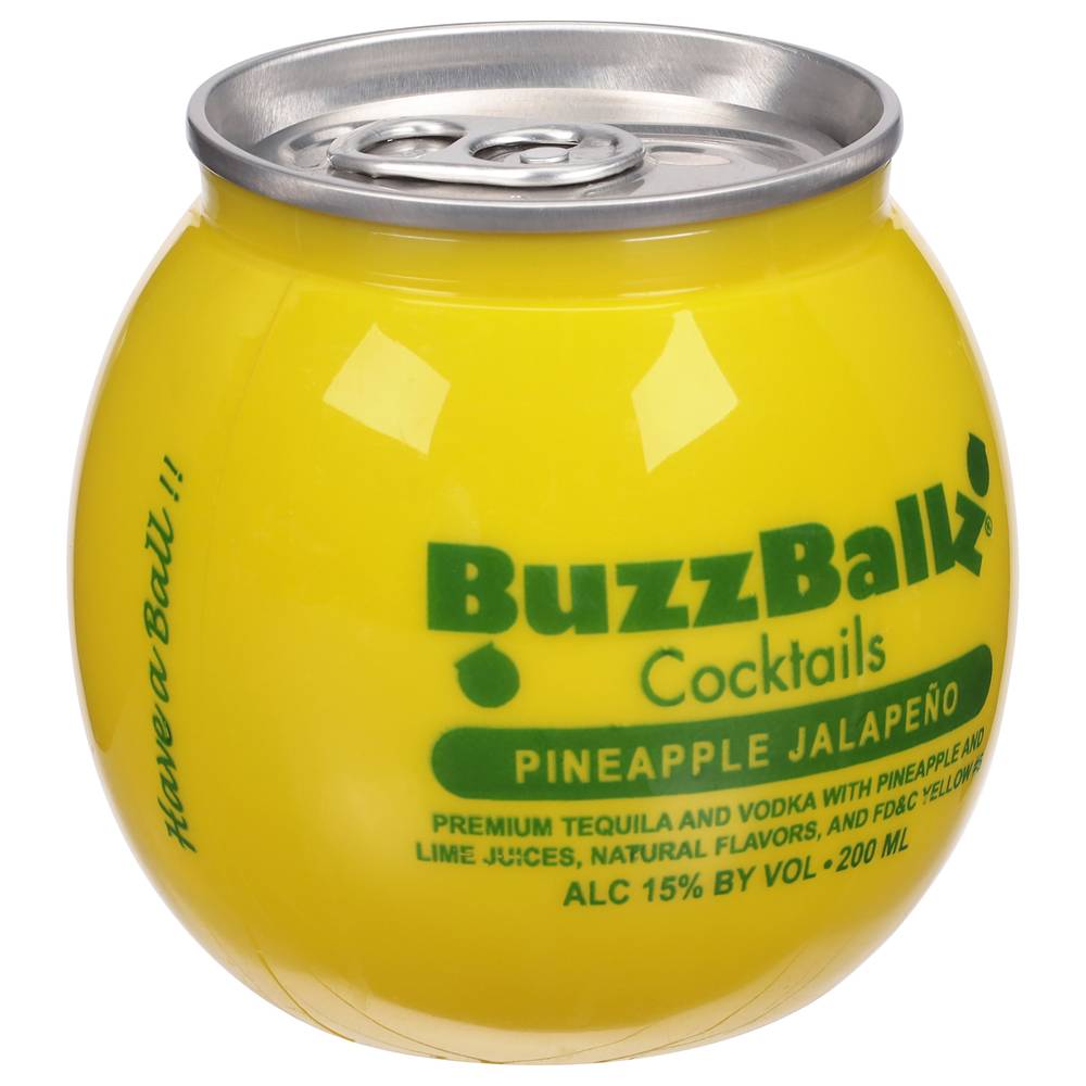 7-Eleven - BuzzBallz Cocktails, Pineapplejalapeno (200 ml) - Delivery ...