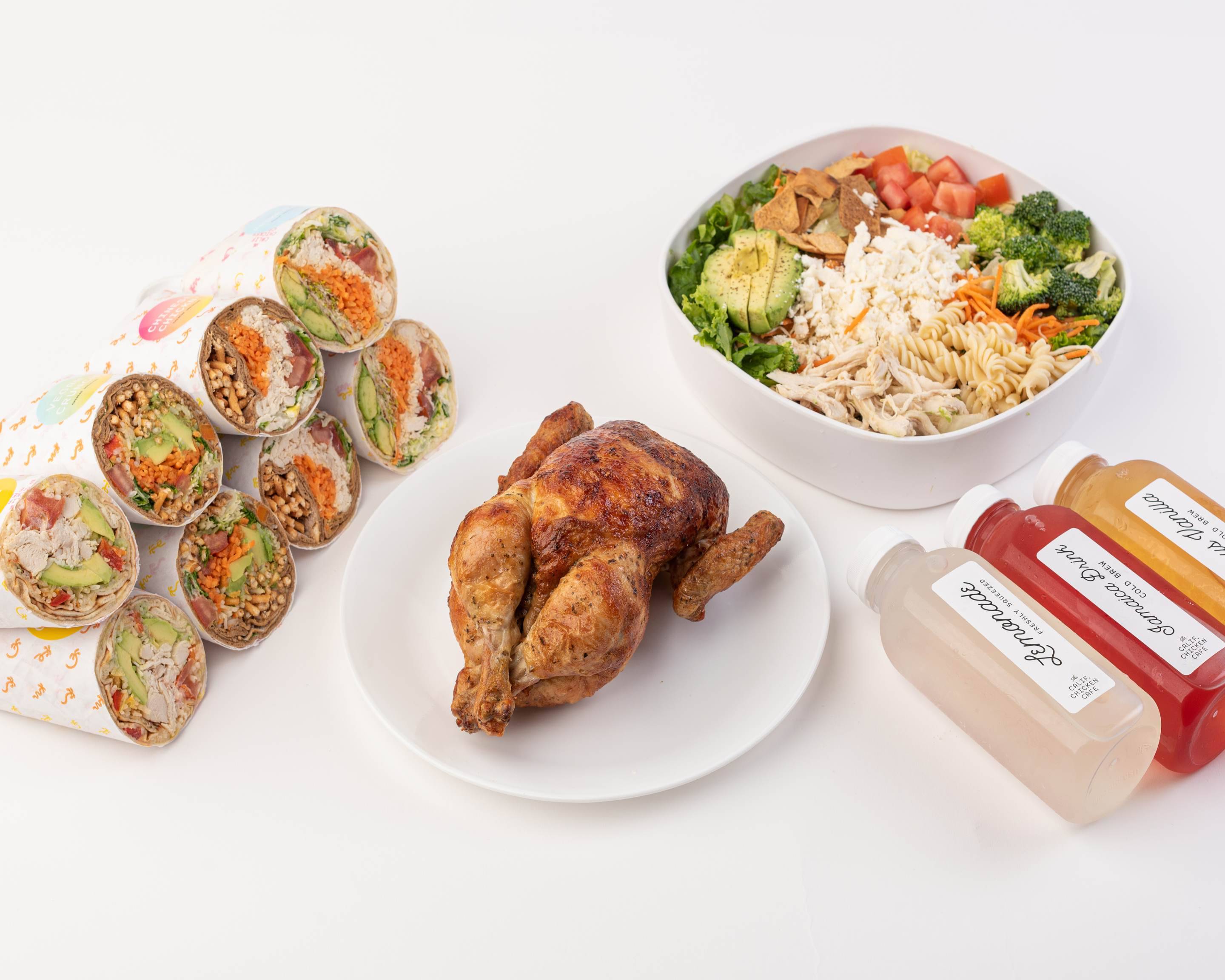 Order Calif Chicken Cafe – Downtown LA - Menu & Prices - Los Angeles ...