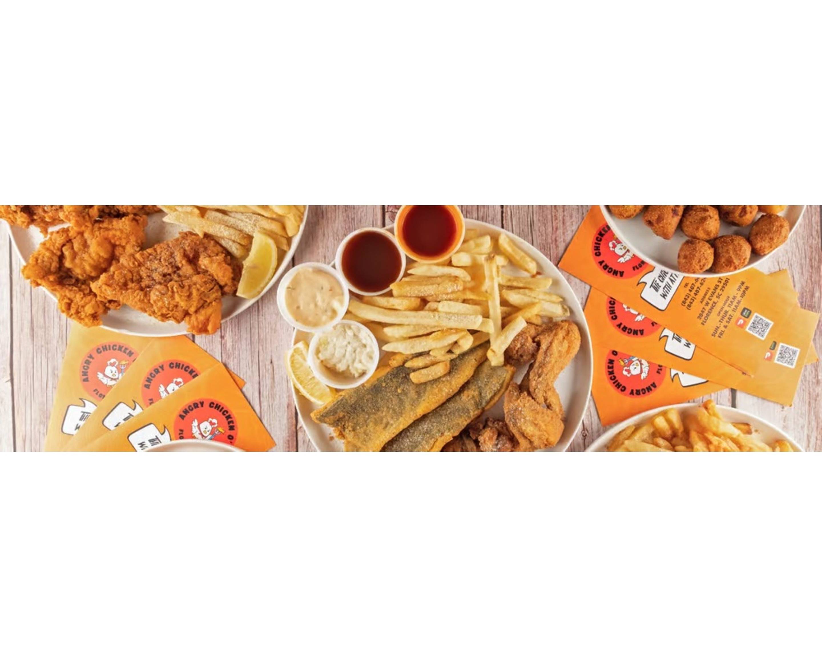Angry Chicken O Fish Florence Menu Florence • Order Angry Chicken O ...