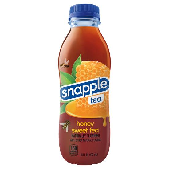 Snapple Honey Sweet Tea (16 fl oz) | Delivery Near You | Uber Eats