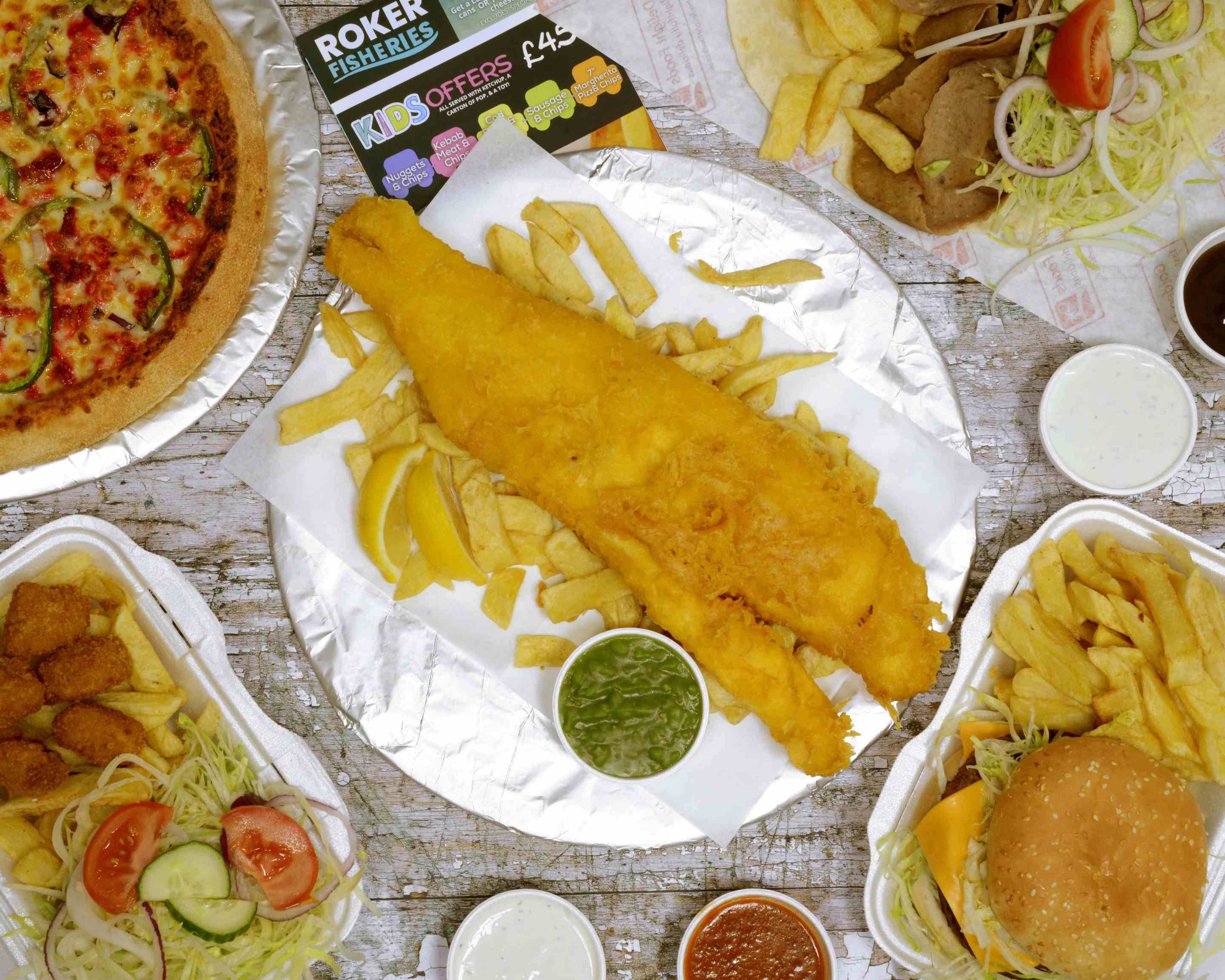Roker Fisheries Menu Deals & Prices - Sunderland Delivery - Order with ...