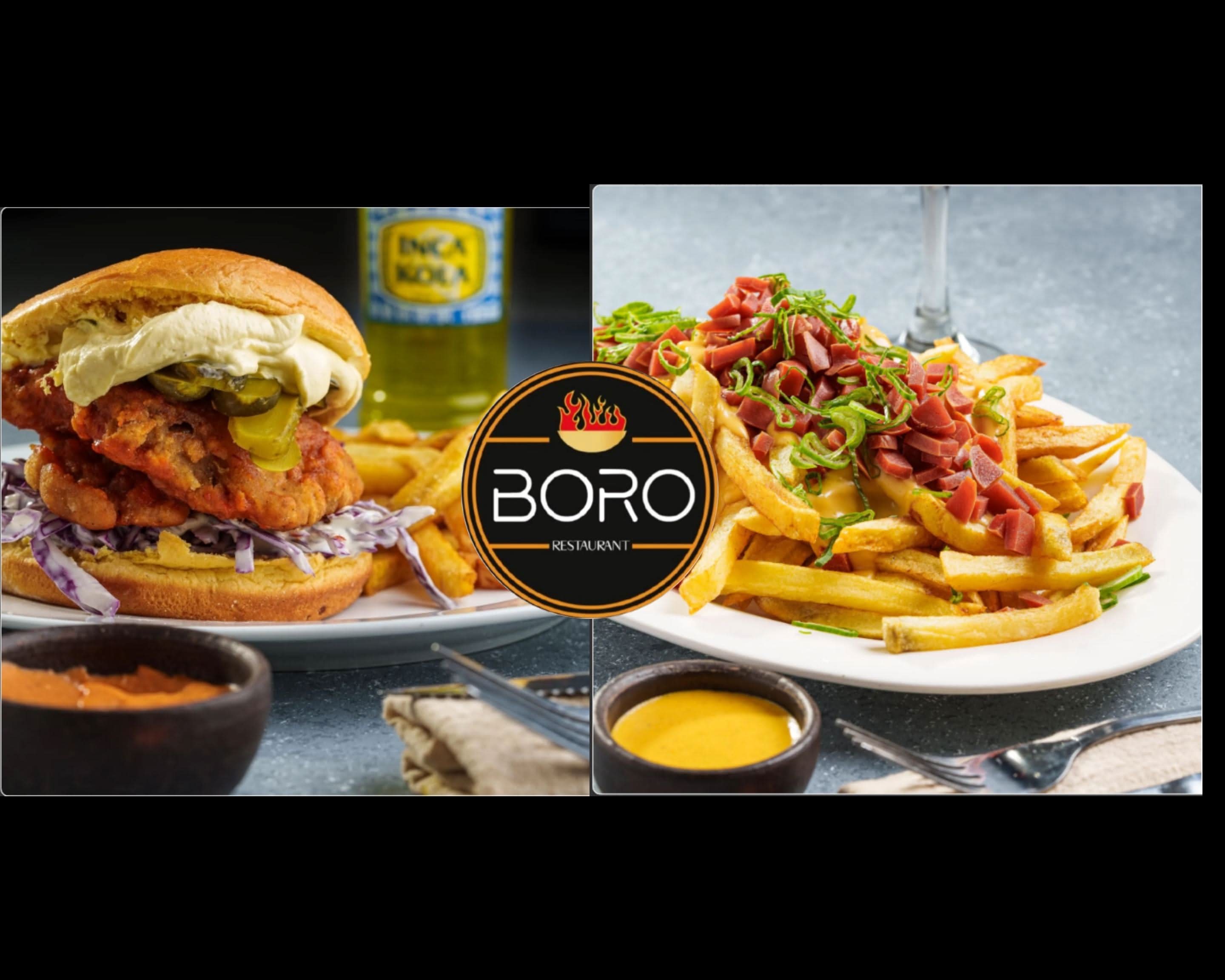Boro Restaurant Hamburguesas y chorrillanas veganas (Santiago) menú y ...