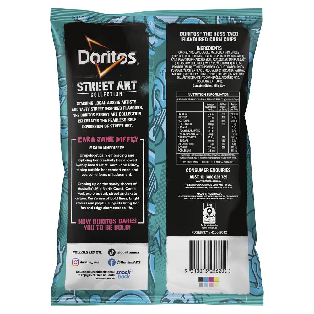 Doritos The Boss Taco Chips Delivery Near Me | Order Online | Uber Eats