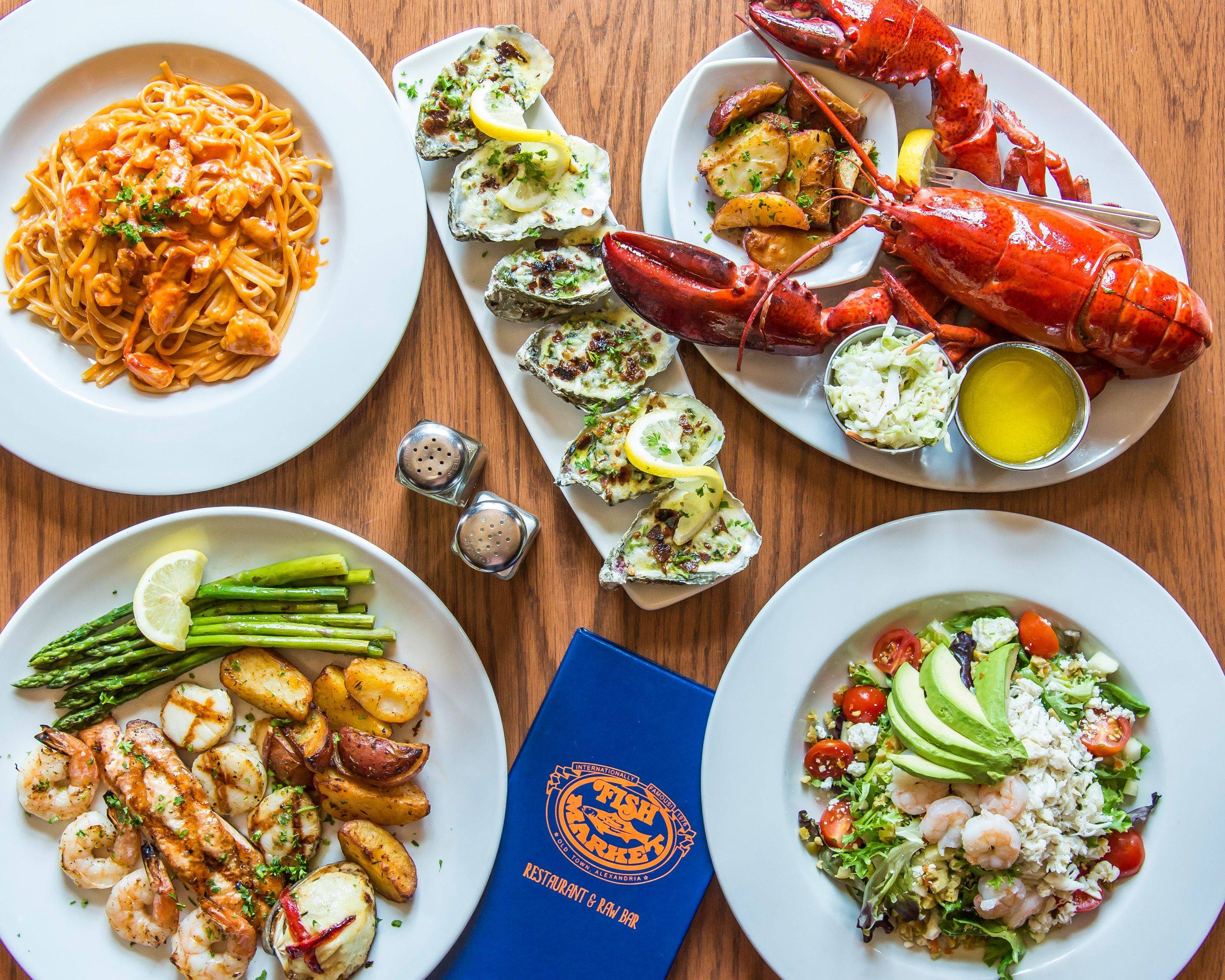 Fish Market Restaurant Menu Alexandria • Order Fish Market Restaurant ...