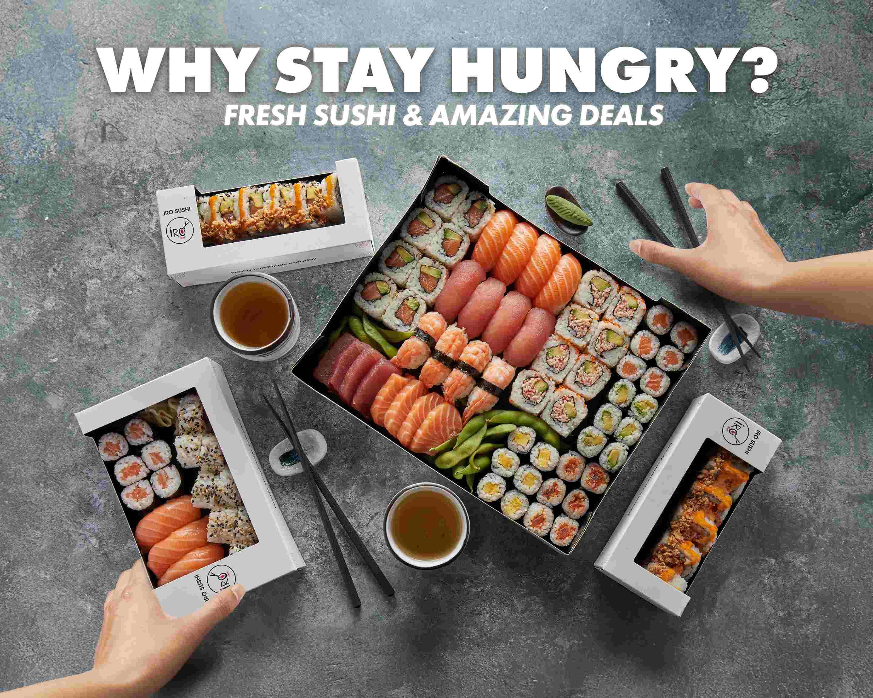 Iro Sushi (Clapham) Menu & Prices - London Delivery - Order with Uber Eats