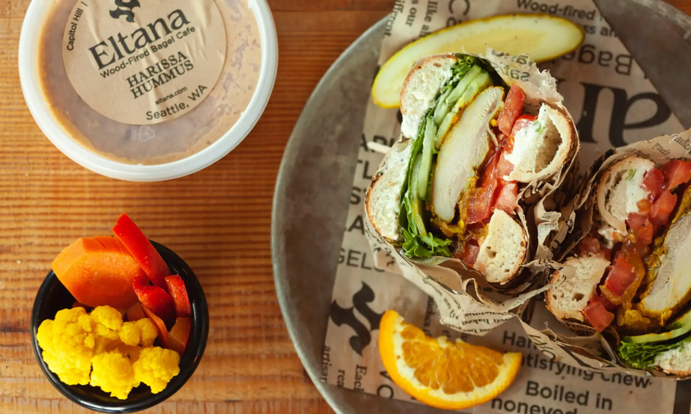 Order Eltana Wood-Fired Bagel Cafe (Stone Way) Menu Delivery in Seattle ...