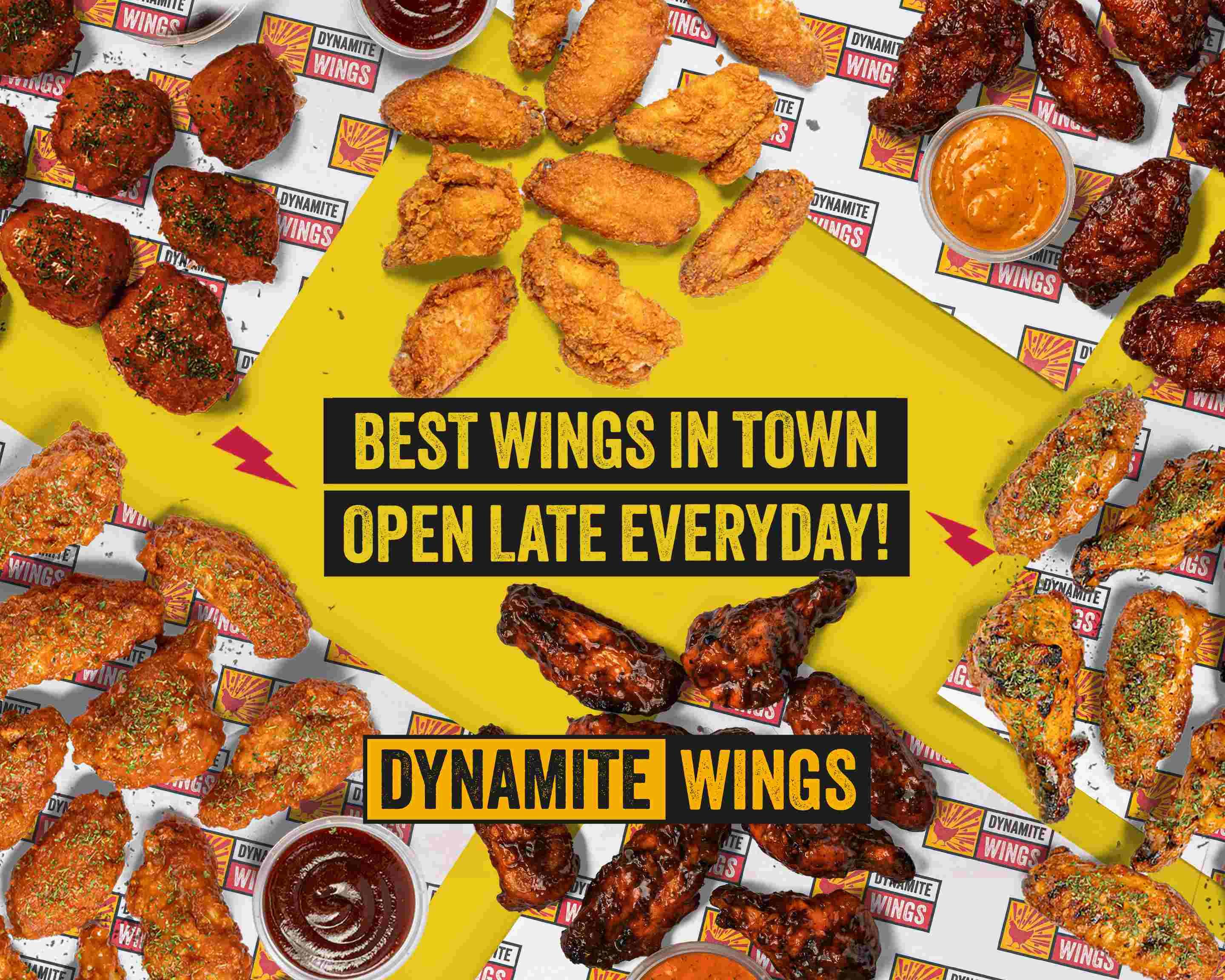 Dynamite Wings (Romford) Menu - Takeaway in London | Delivery Menu & Prices | Uber Eats