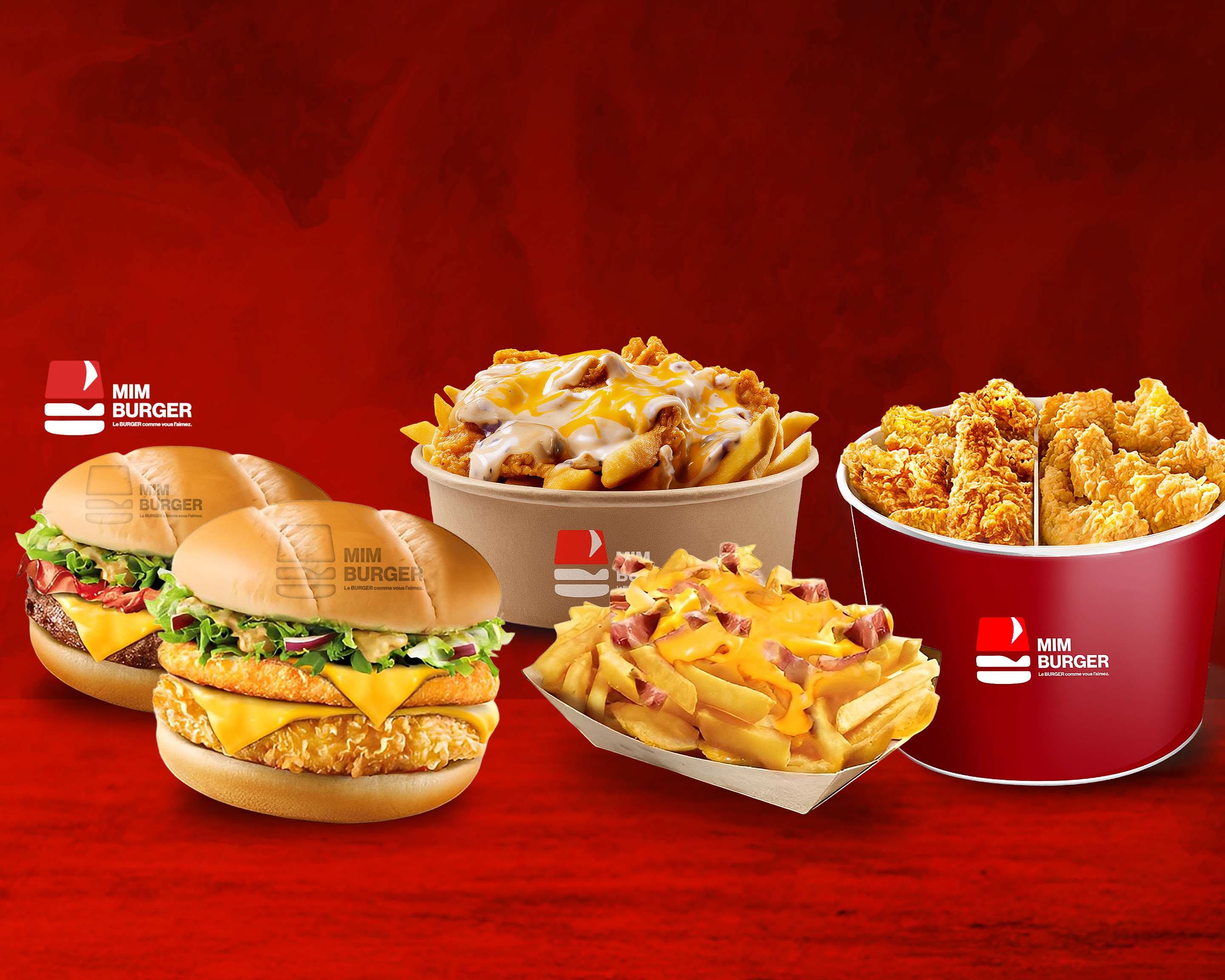 MIM Burger menu, offres et prix - Livraison à Oignies - Uber Eats