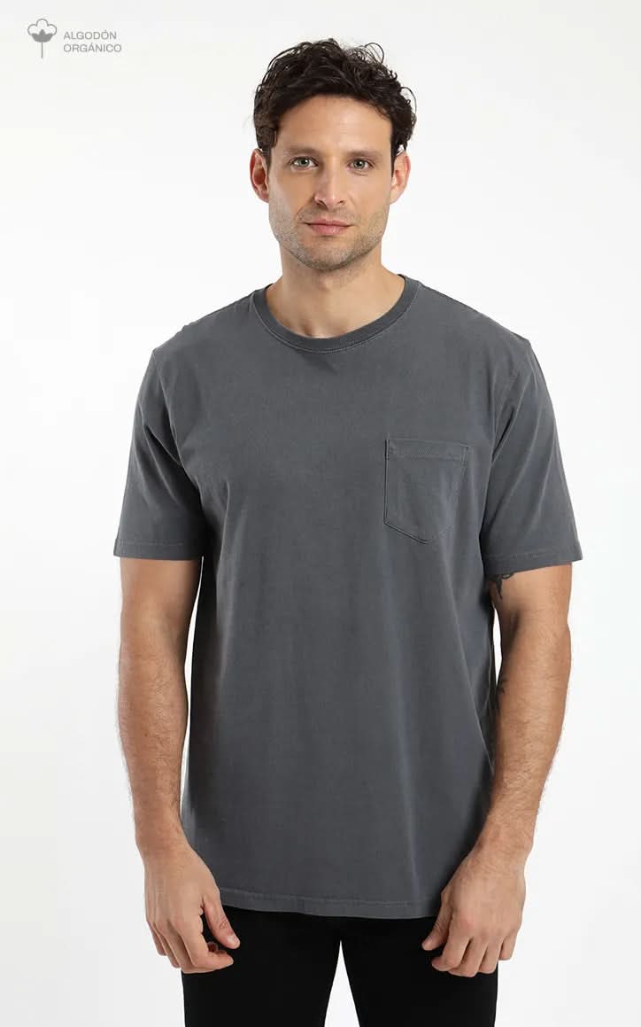 Froens Polera manga corta con bolsillo en algodón orgánico de entrega ...