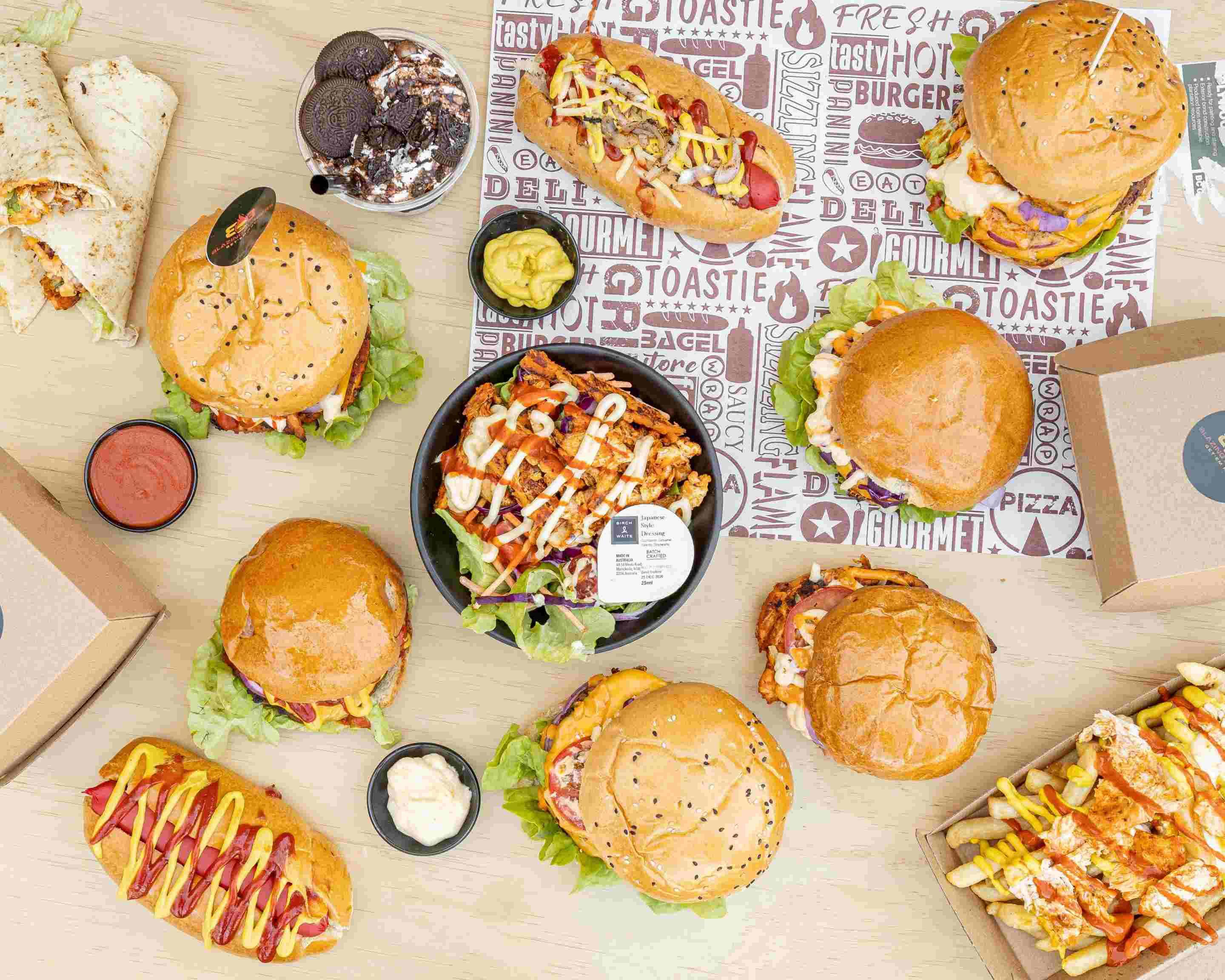 Order Blazing Burgers (Marrickville) | Menu & Prices | Sydney Delivery ...