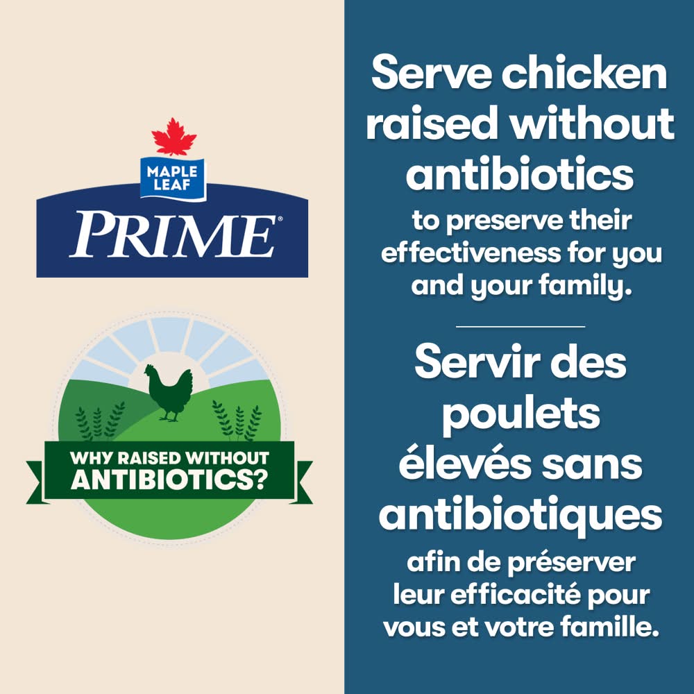 Prime Raised Without Antibiotics Chicken Drumsticks With Skin Delivery ...