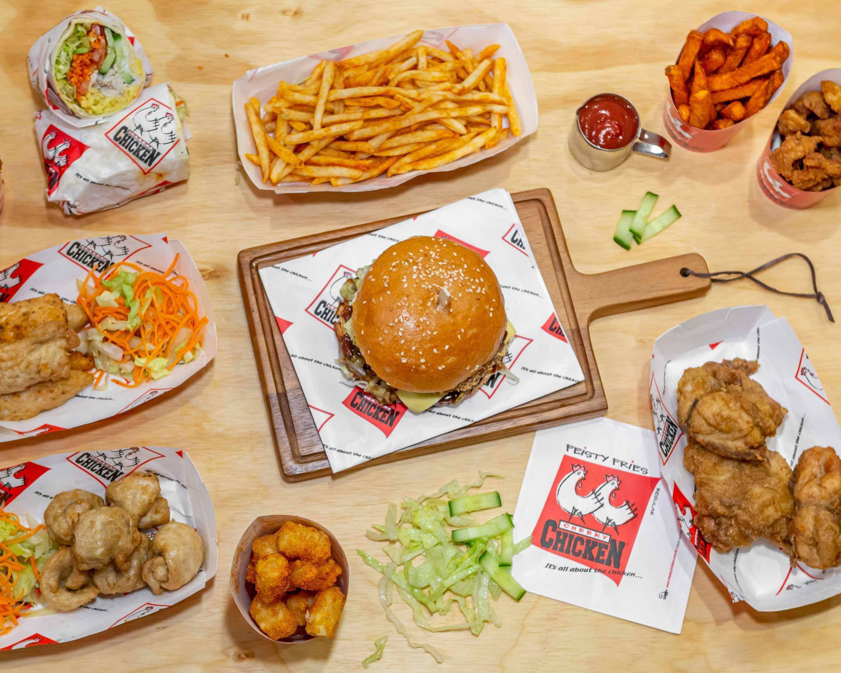 Cheeky Chicken Restaurant Menu - Takeout in Geelong | Delivery Menu ...