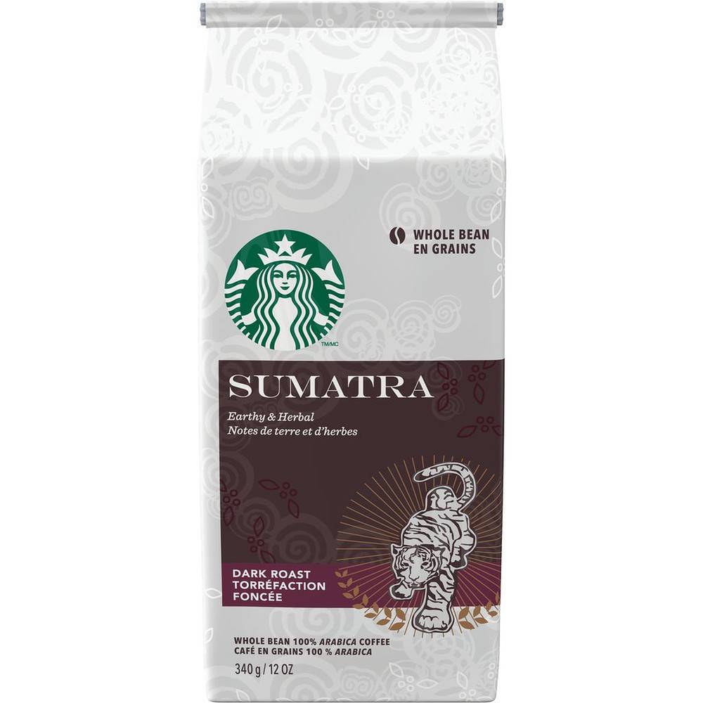 Starbucks Sumatra Whole Bean Coffee Delivery Near Me | Order Online ...