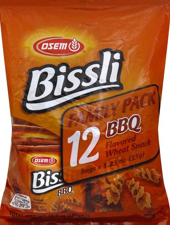 Osem Bbq Flavored Wheat Snack (624g) | Delivery Near You | Uber Eats