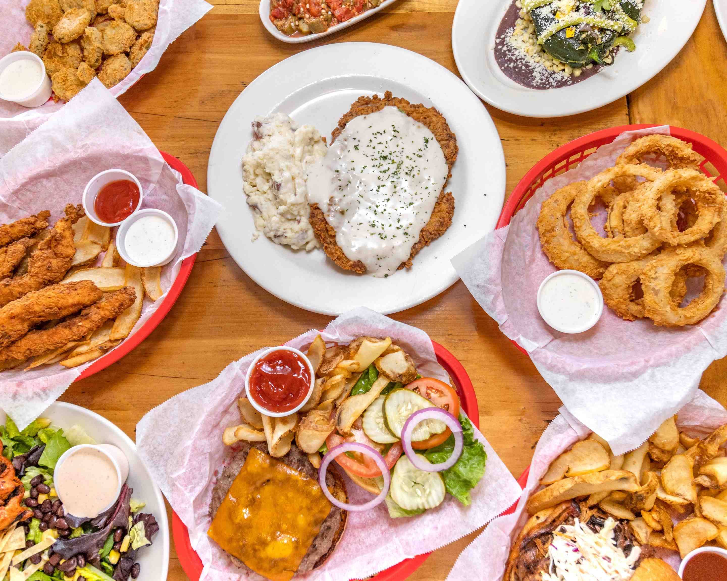 Order Wunsche Bros. Cafe & Saloon Menu Delivery in Spring | Menu ...