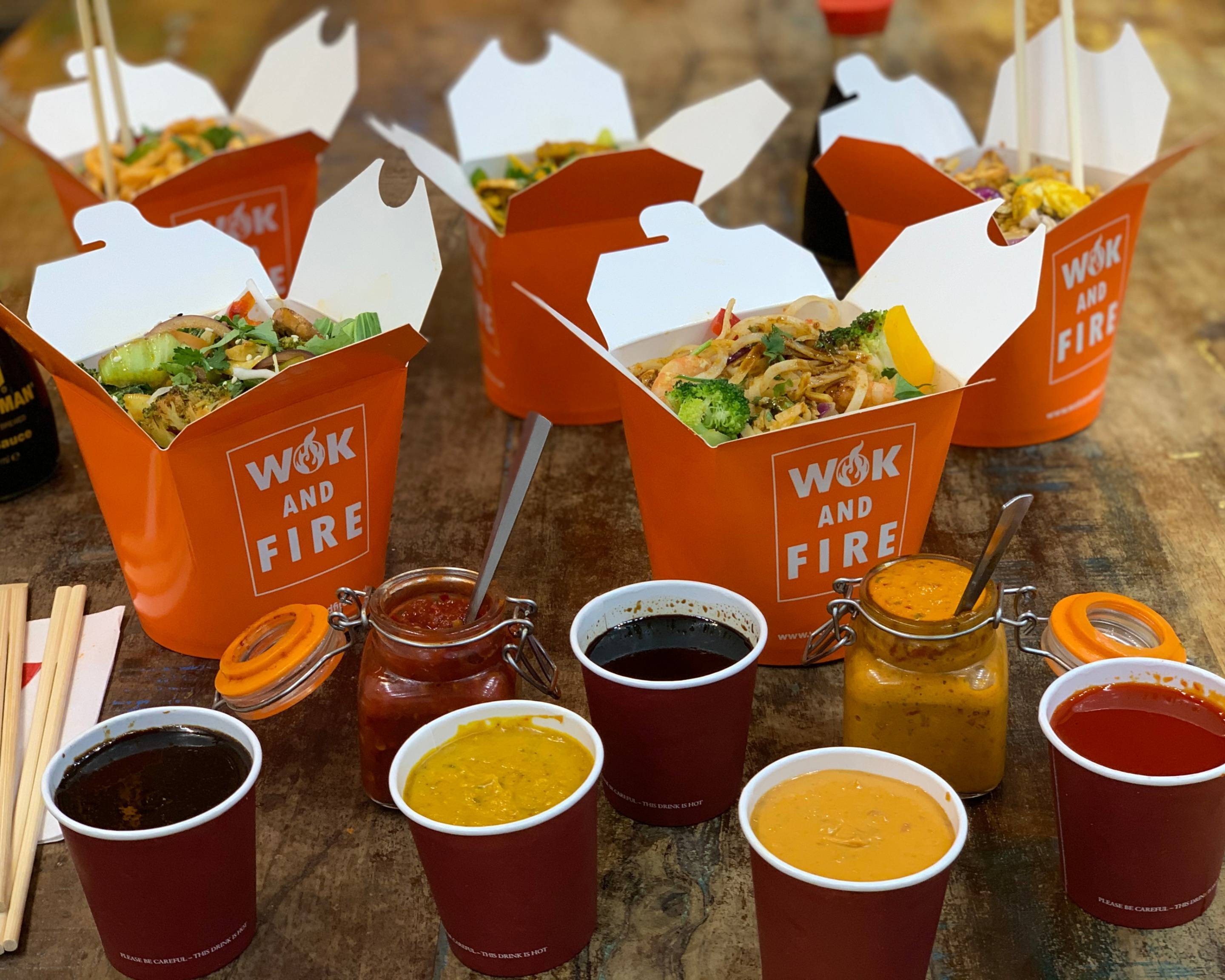 WOK AND FIRE Menu Deals & Prices - London Delivery - Order with Uber Eats