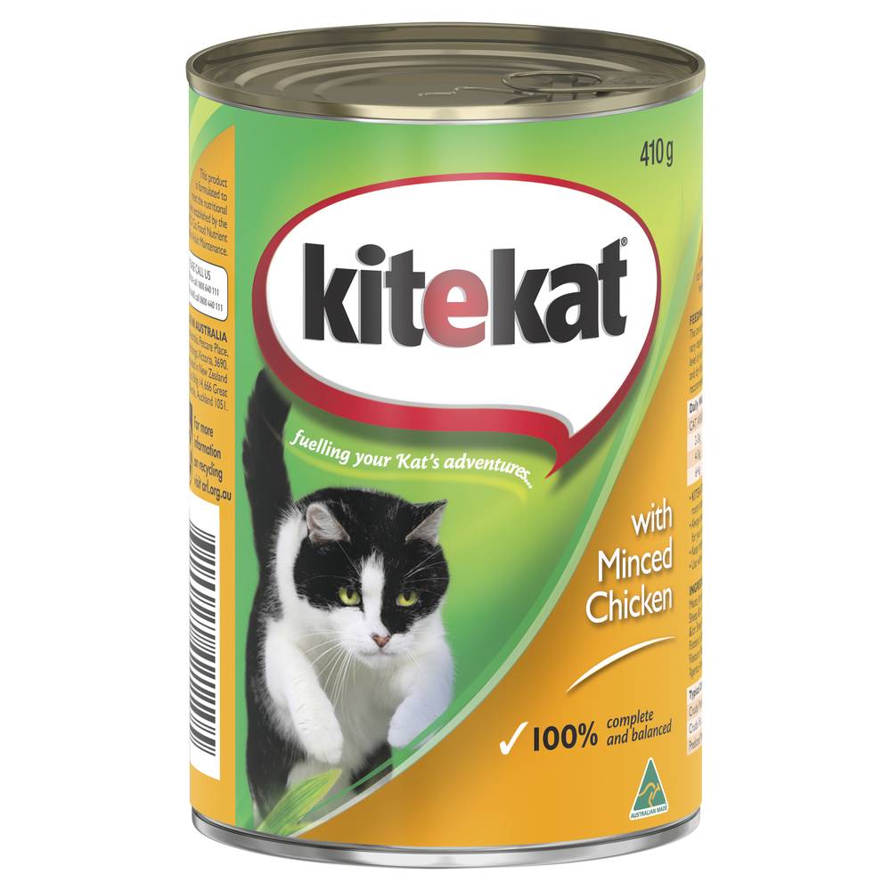 Kitekat Adult Wet Cat Food With Minced Chicken Delivery Near Me | Order ...
