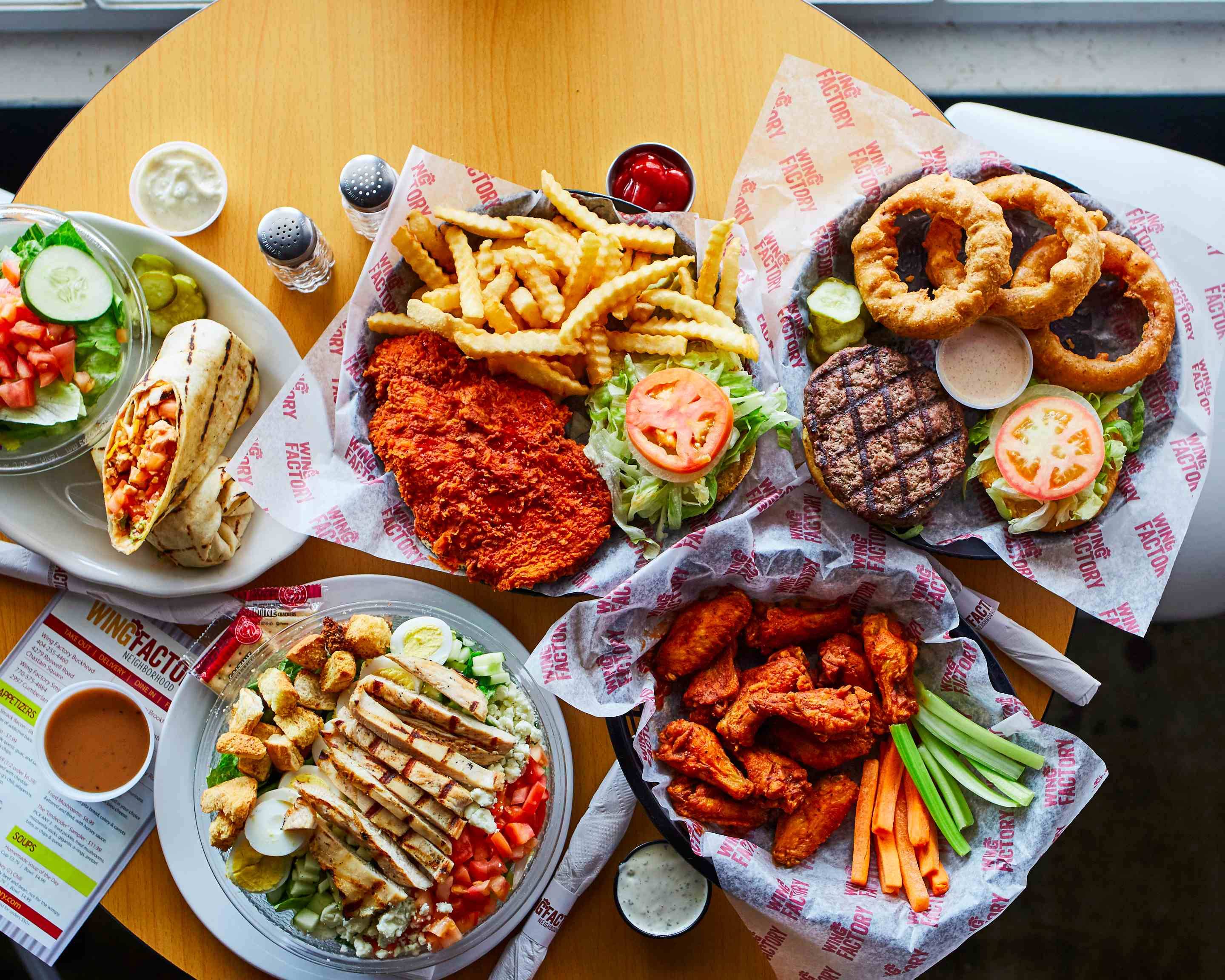 The Original Wing Factory (Buckhead) Menu Atlanta • Order The Original ...