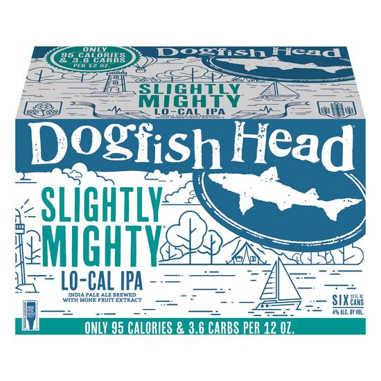 Dogfish Head Slightly Mighty Local Ipa Beer (6 ct, 12 fl oz) | Delivery ...
