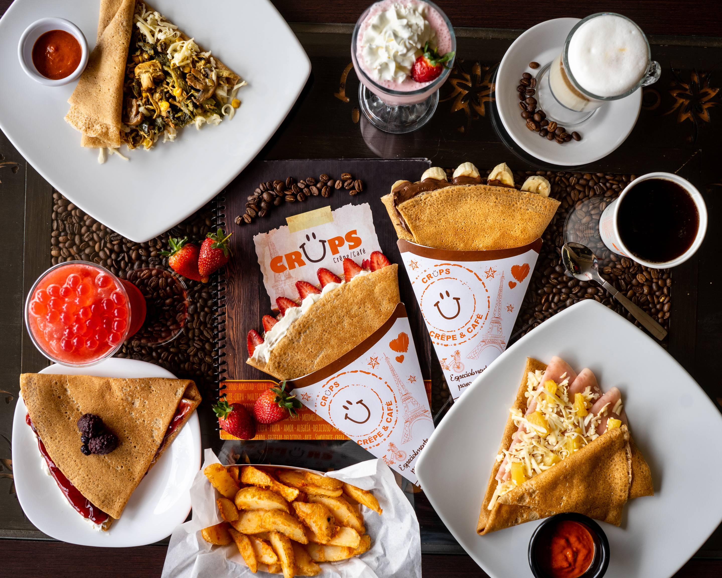 Crups Crepe & Café Menú a Domicilio【Menú y Precios】Heroica Puebla de ...
