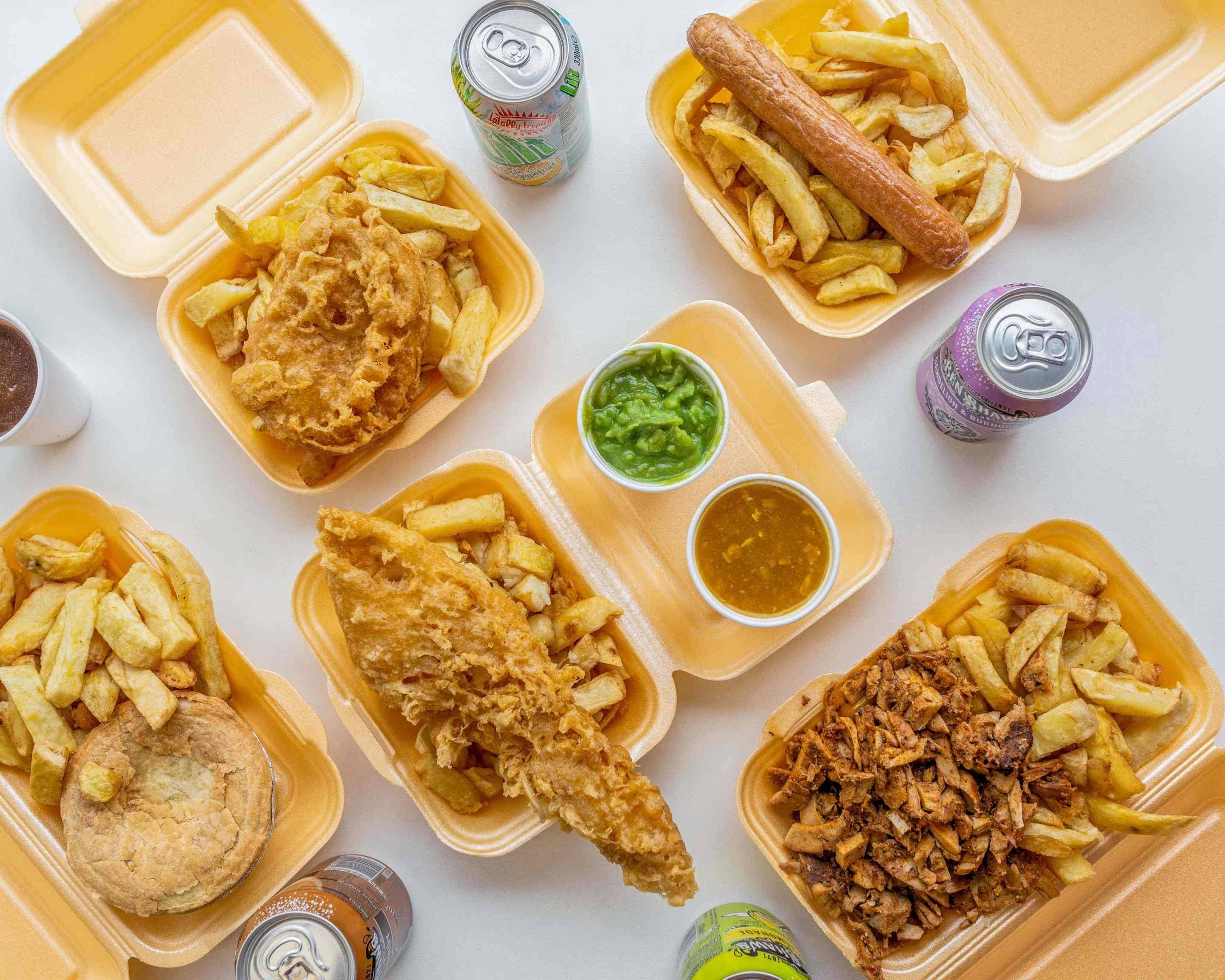 North Sea Fish Bar Menu Deals & Prices - Chesterfield Delivery - Order ...