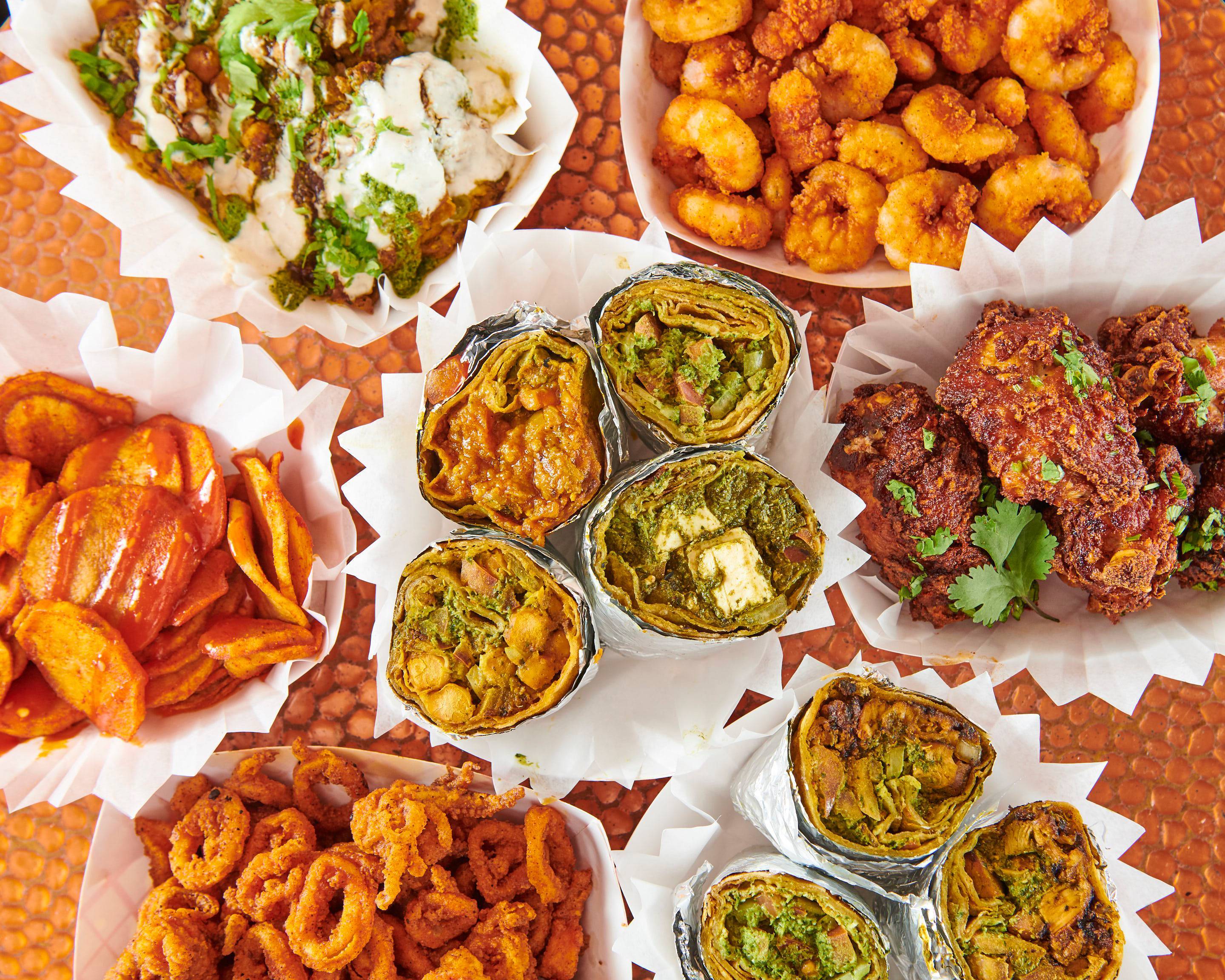 Bombay Frankie Roti Roll Menu New York • Order Bombay Frankie Roti Roll ...