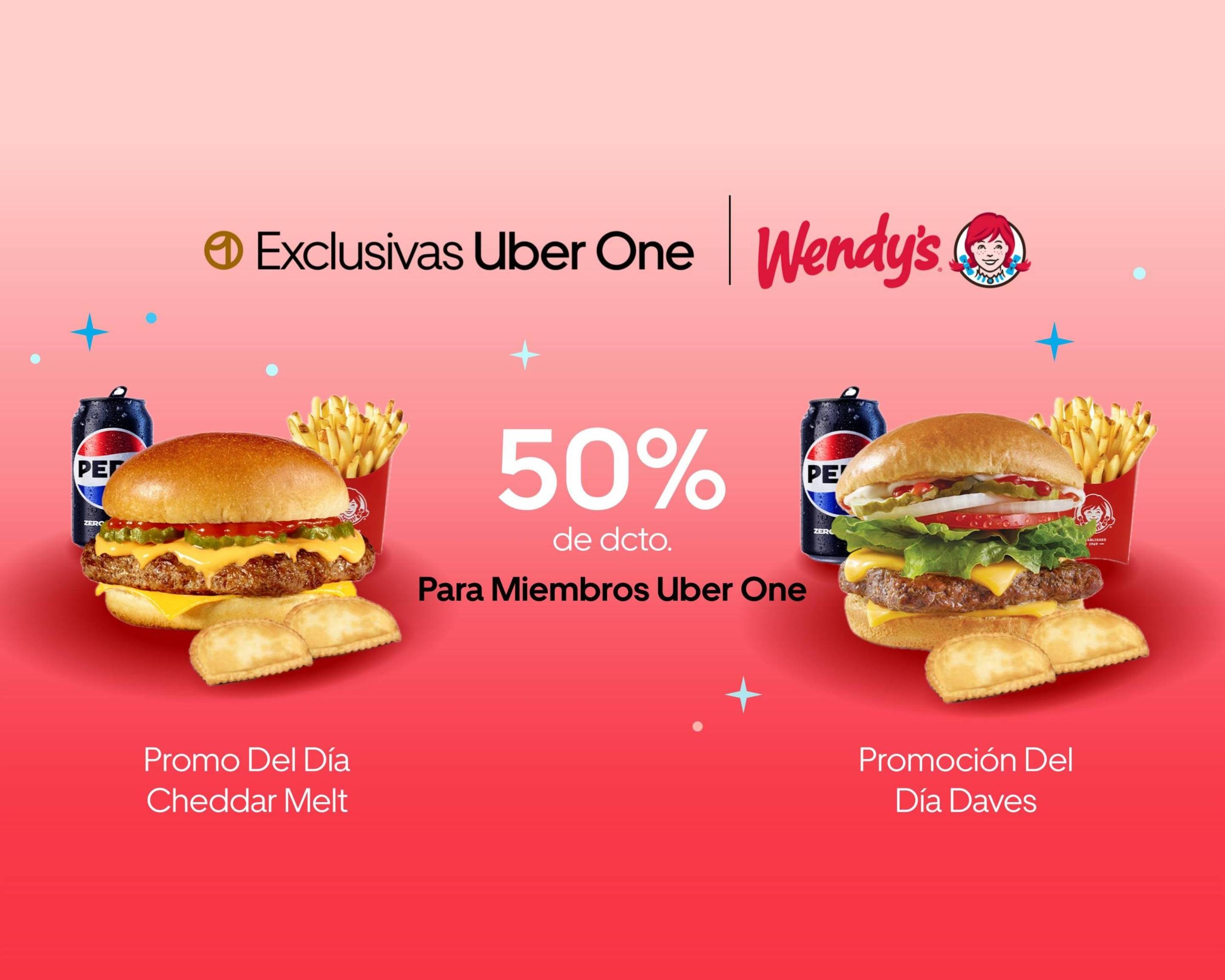 Wendy's - Encomenderos Menú a Domicilio【Menú y Precios】Santiago | Uber Eats