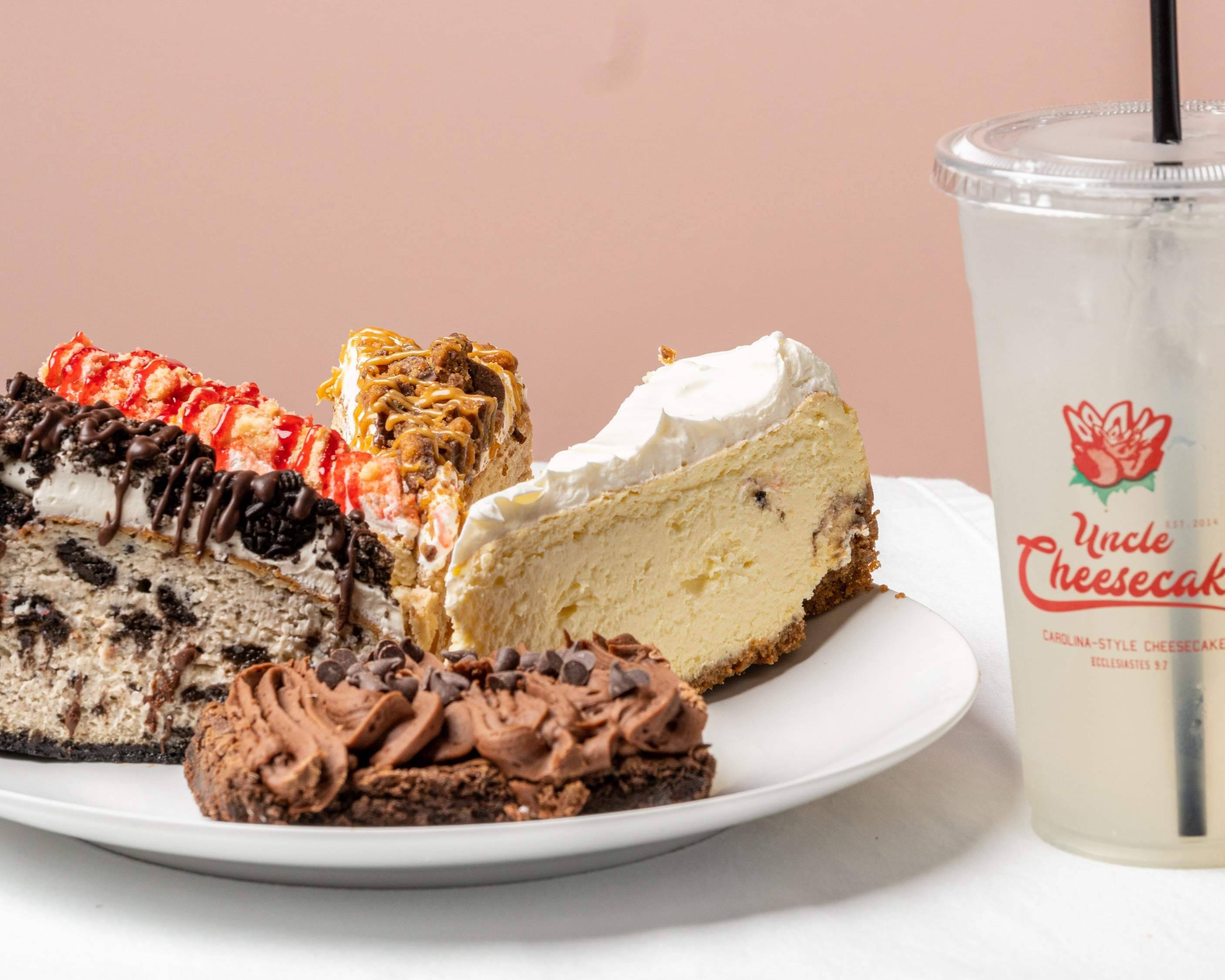 Uncle Cheesecake Menu Piedmont Triad • Order Uncle Cheesecake Delivery ...