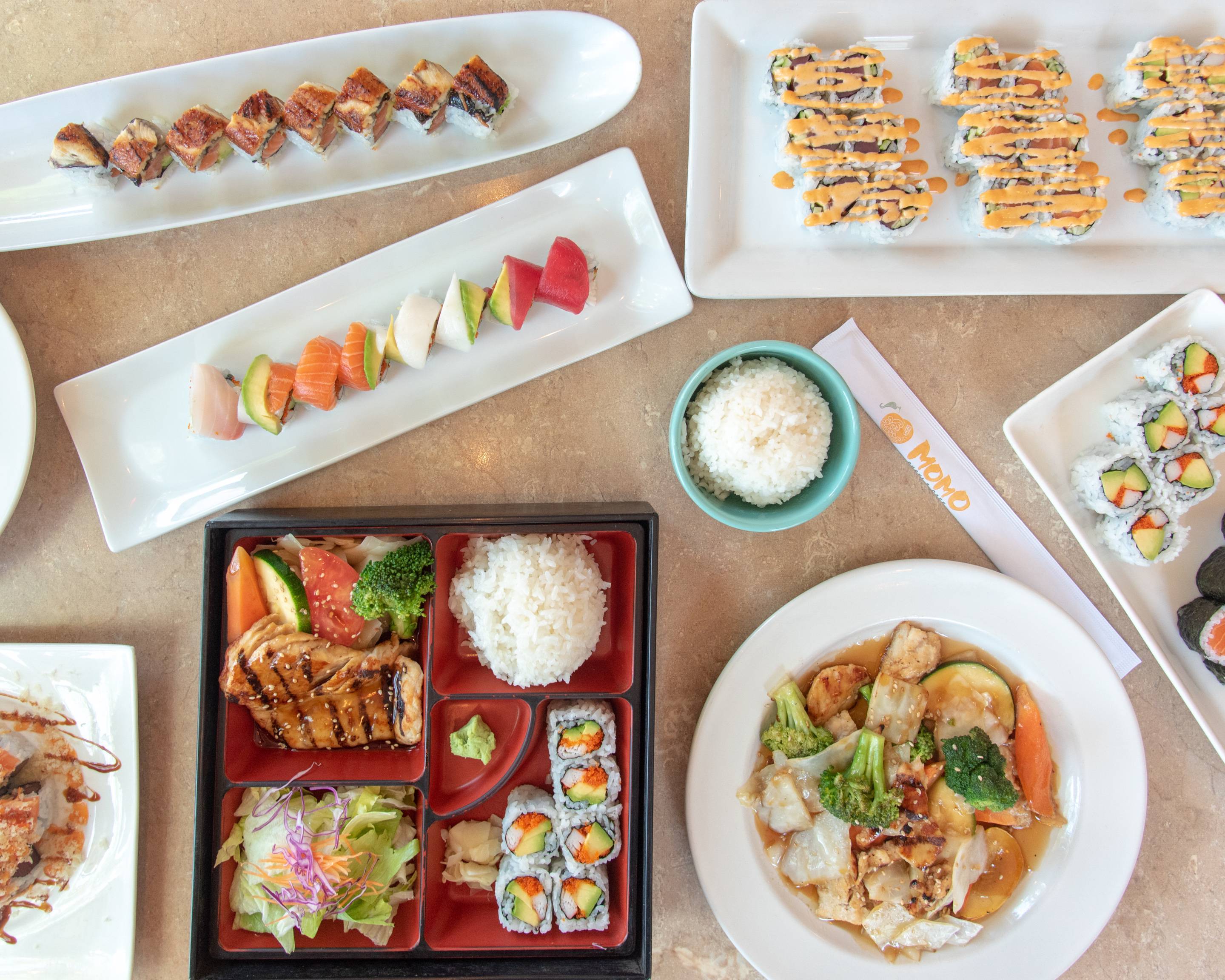 Momo Sushi & Cafe (Old Town Alexandria) Menu Alexandria • Order Momo ...